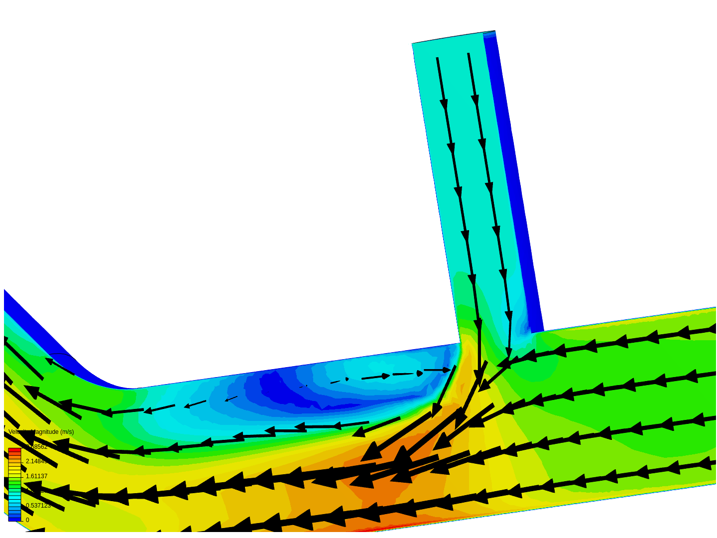Tutorial 2: Pipe junction flow by hsbindir | SimScale