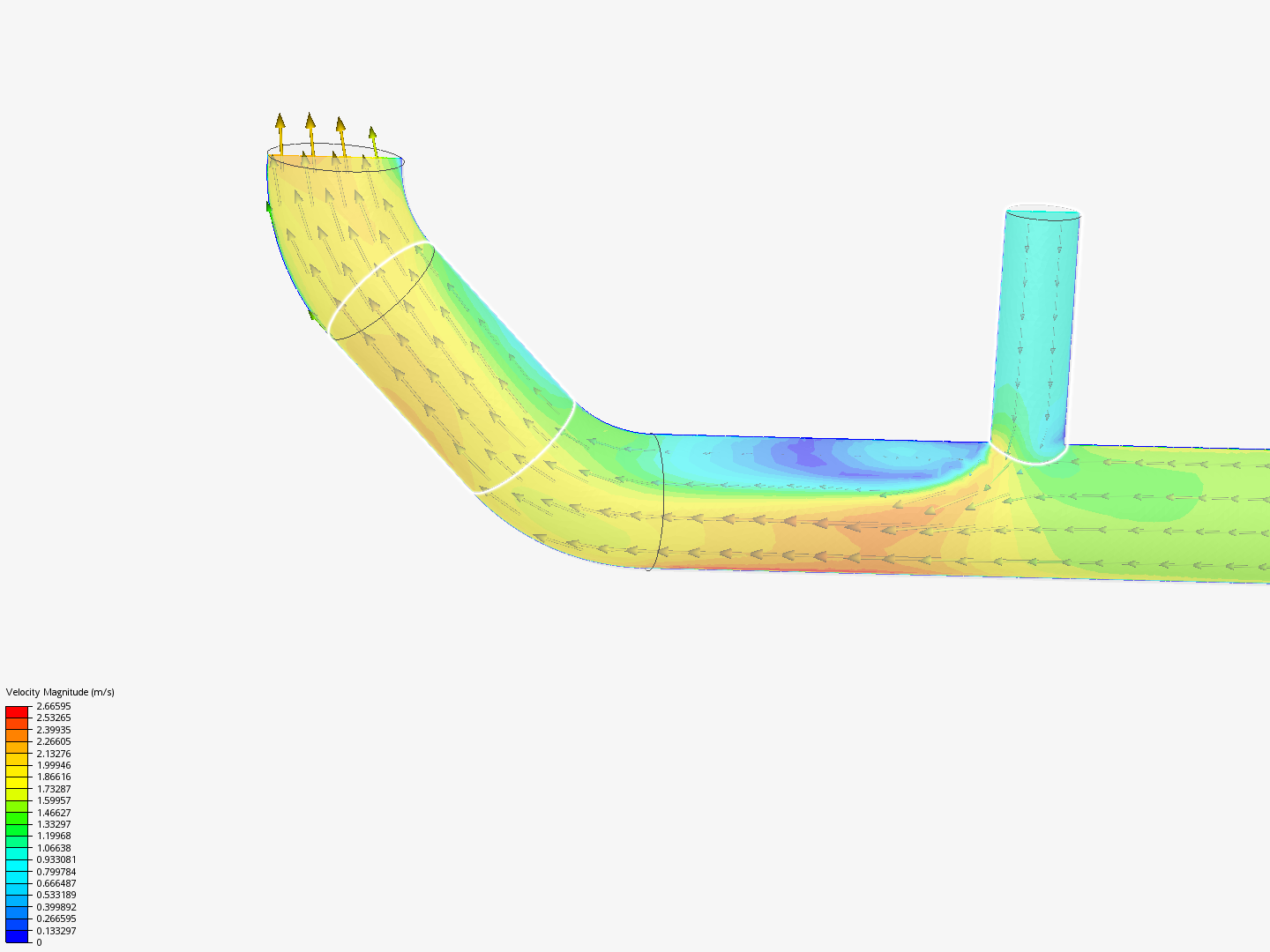 Tutorial 2: Pipe junction flow by hsoto | SimScale