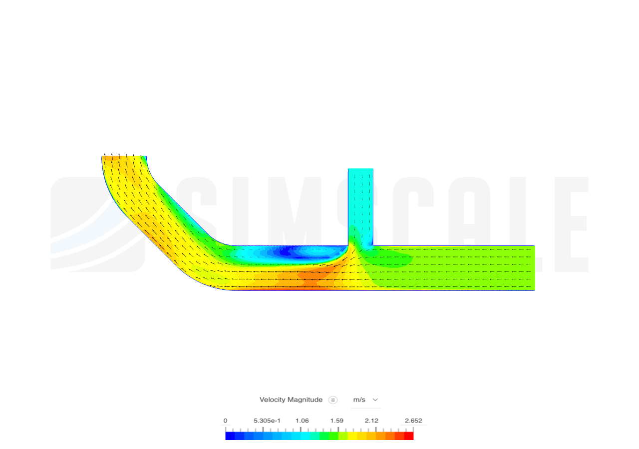 Tutorial 2: Pipe junction flow by hspraigue | SimScale