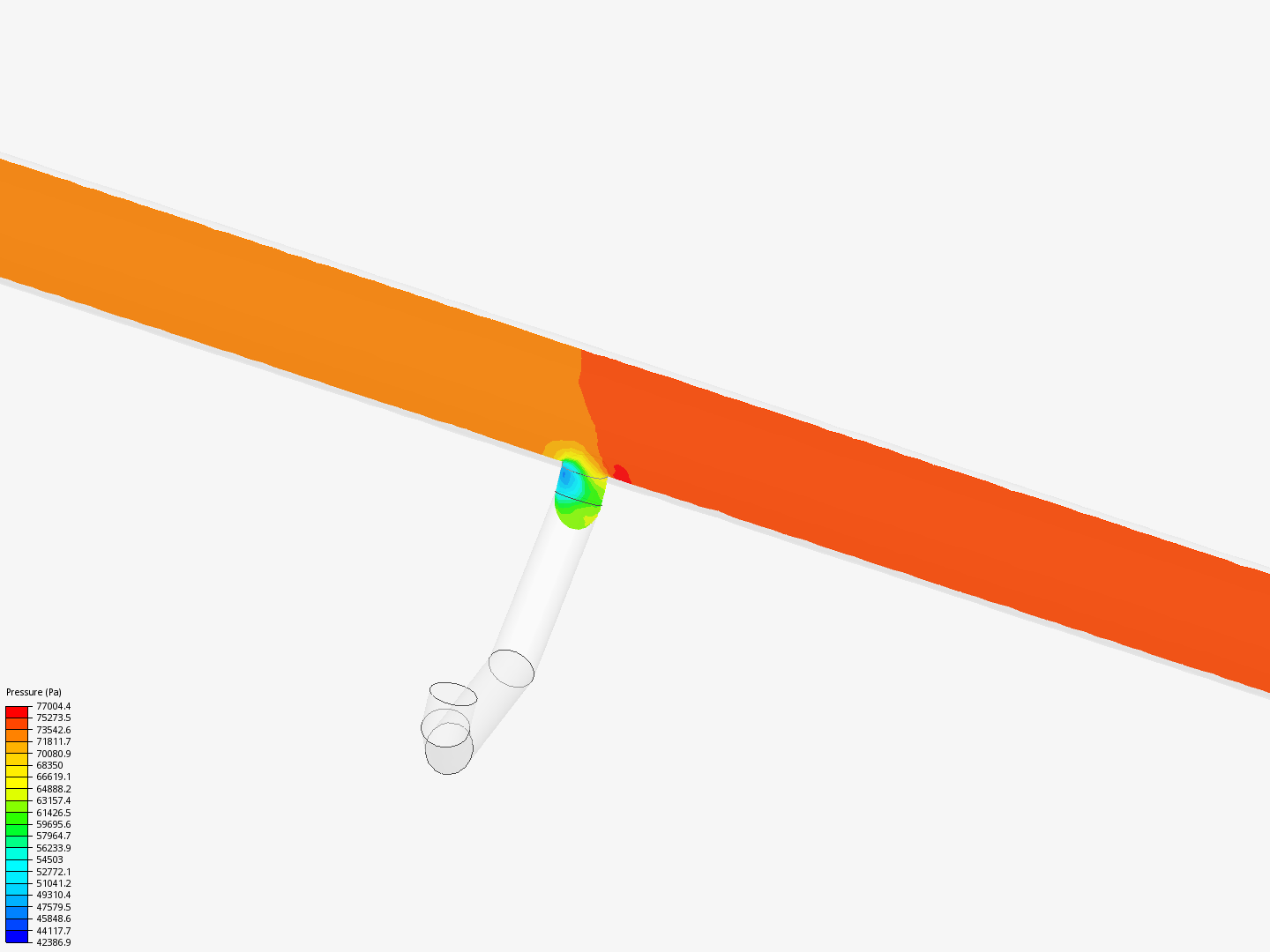 Branch pipe by hunskaar | SimScale...