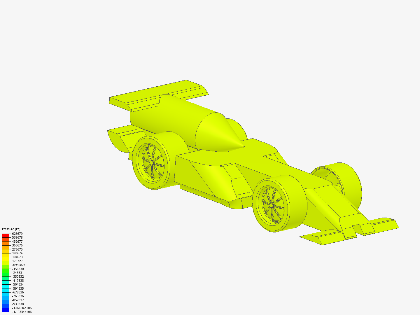 f1 car by hwarrener | SimScale