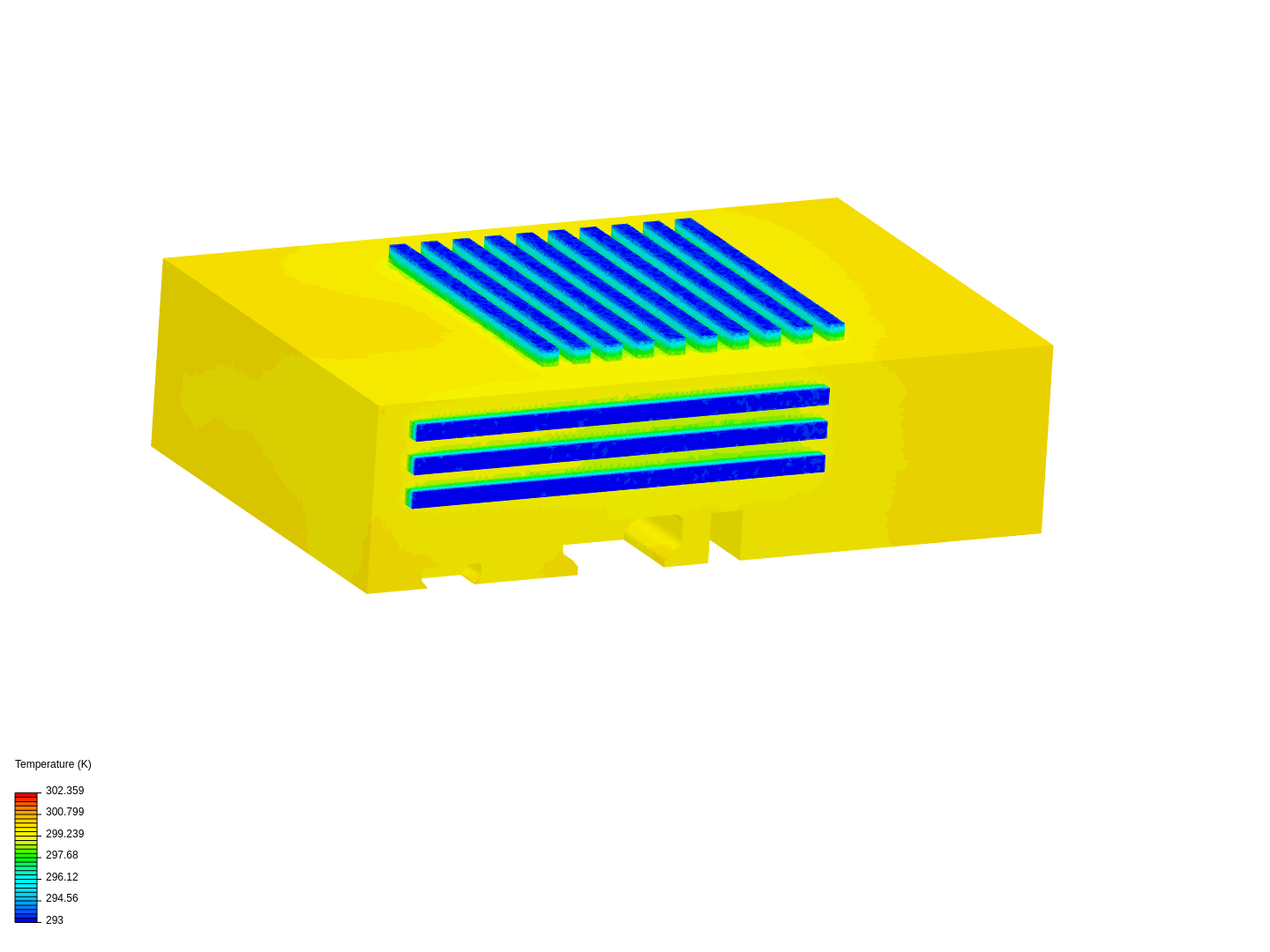 Tutorial - Conjugate Heat Transfer- Cooling of an electronic sink - Copy by i033h276 | SimScale