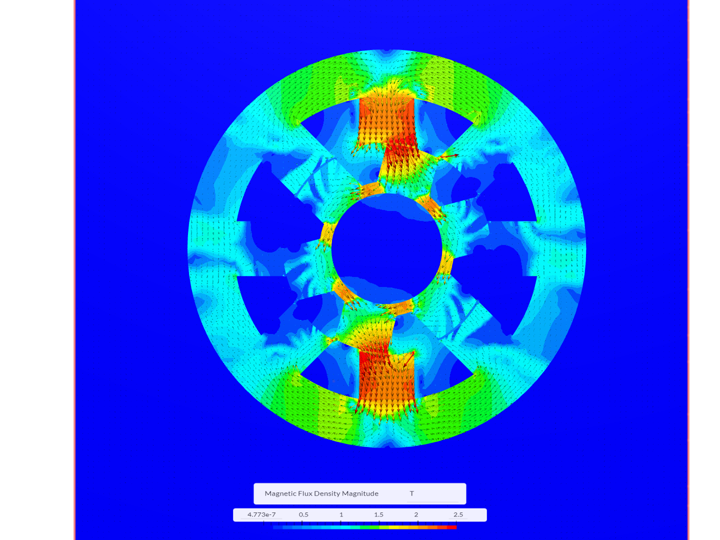 Electric Motor Multiple Physics- Demo - Copy by ianlourenzsant | SimScale