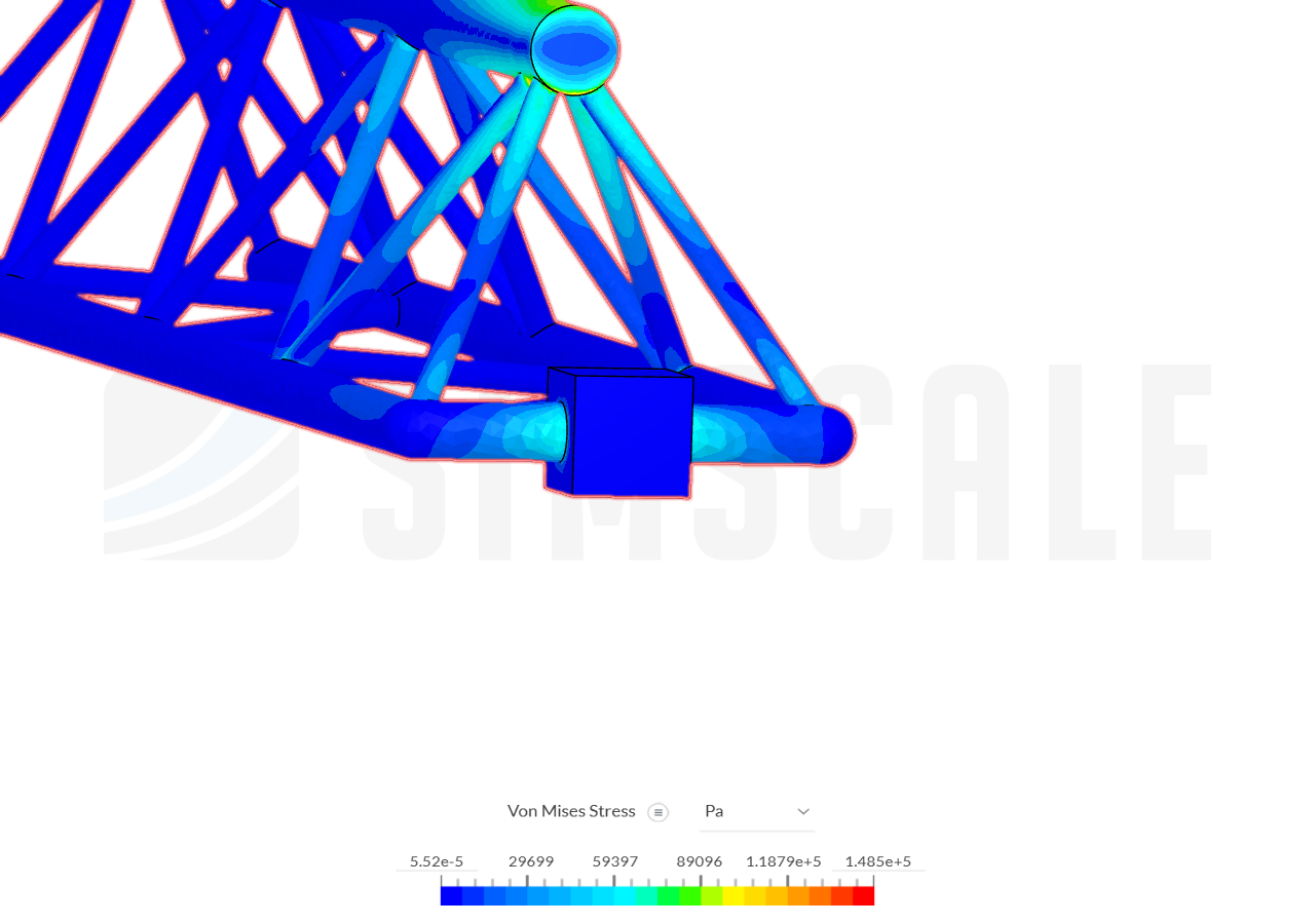 Tutorial - Linear static analysis of a crane by ibrahimosama | SimScale