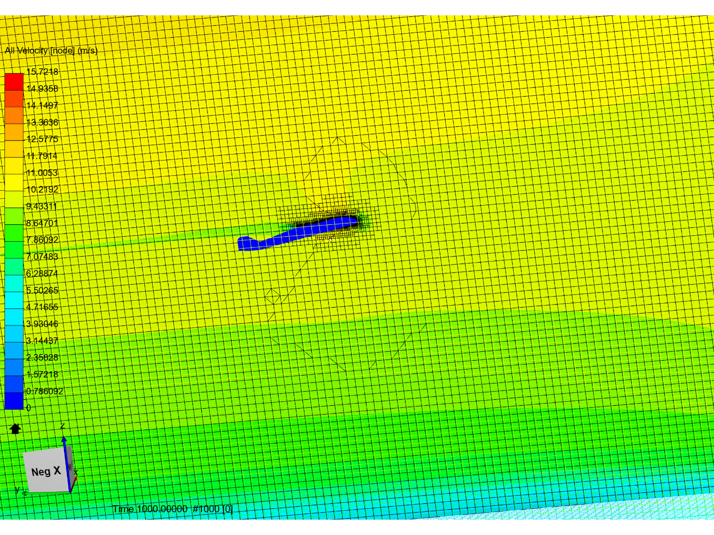 flying wing by inan | SimScale