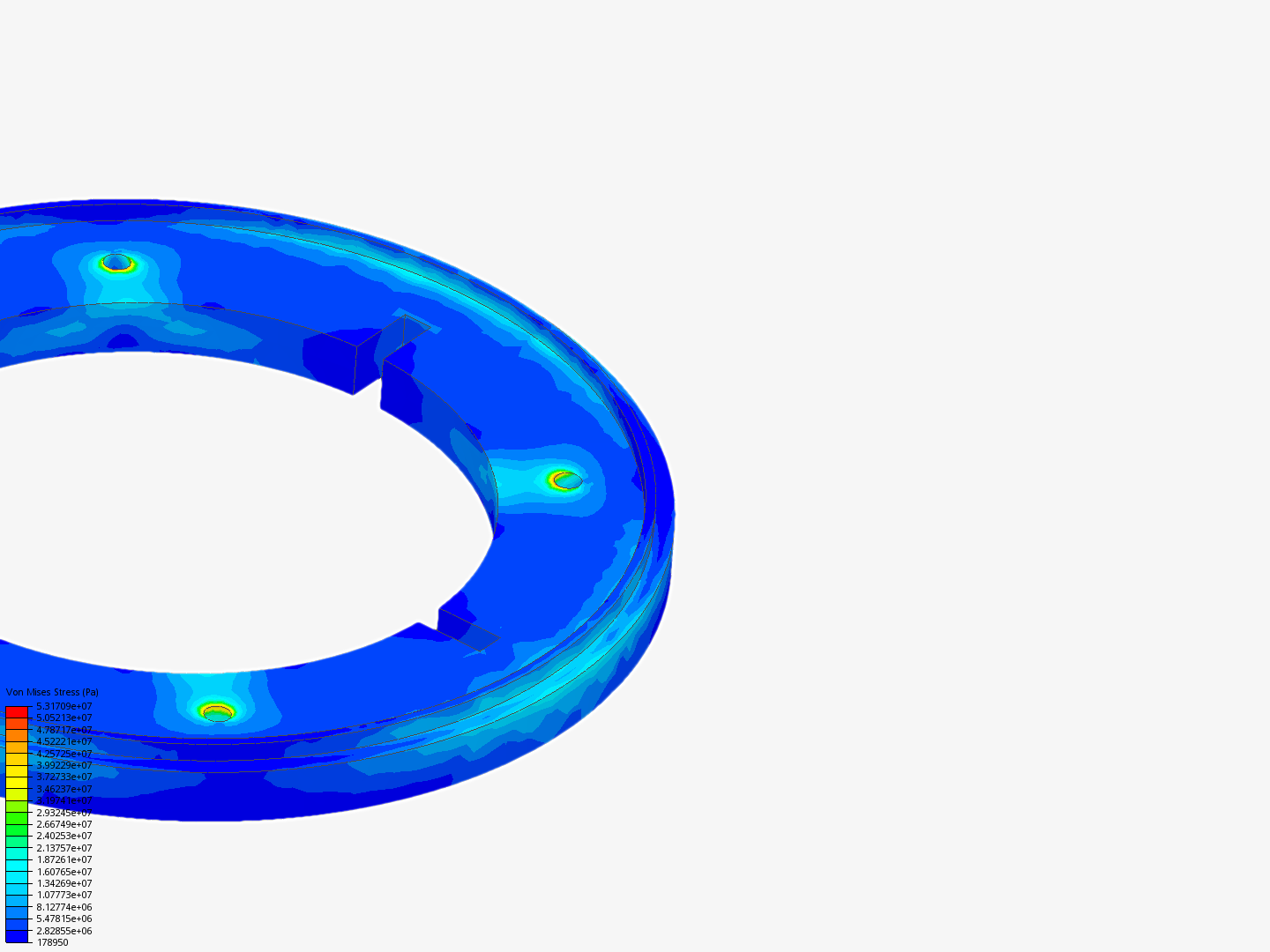 Thrust Plate Simulation by inika | SimScale