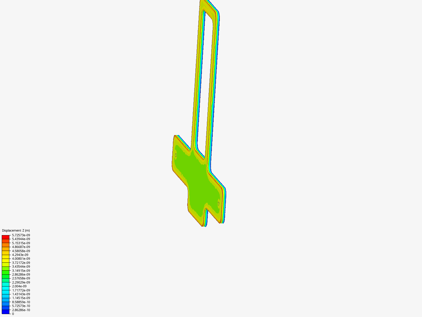 fixture with cut out by intern_mech | SimScale