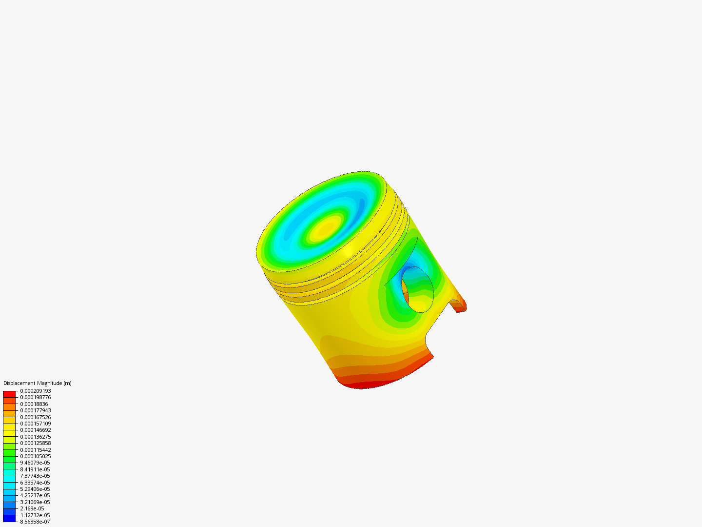 Advanced Tutorial: Thermomechanical Analysis of an Engine Piston by iolteanu | SimScale