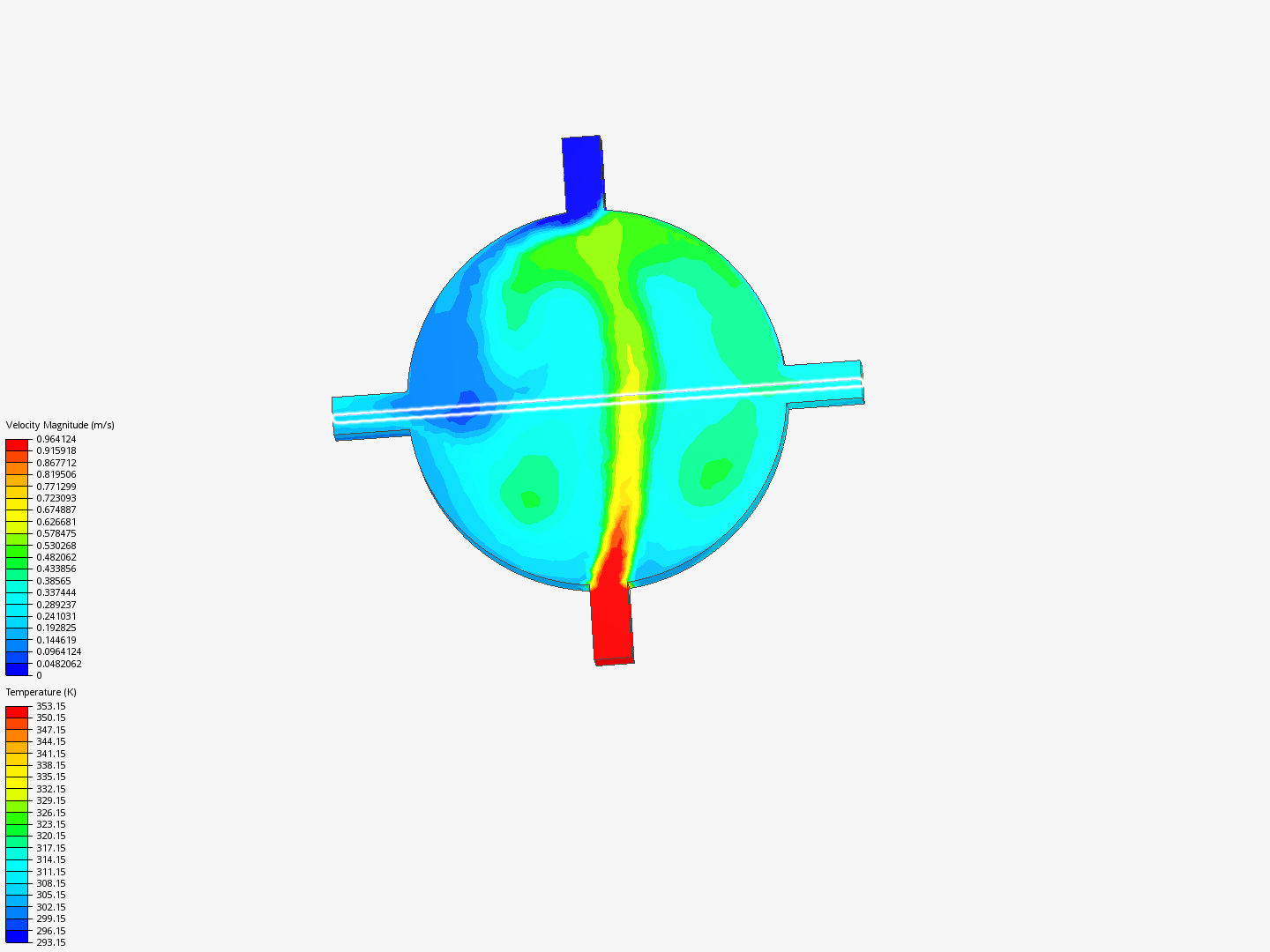 heat exchanger by ipavlov | SimScale
