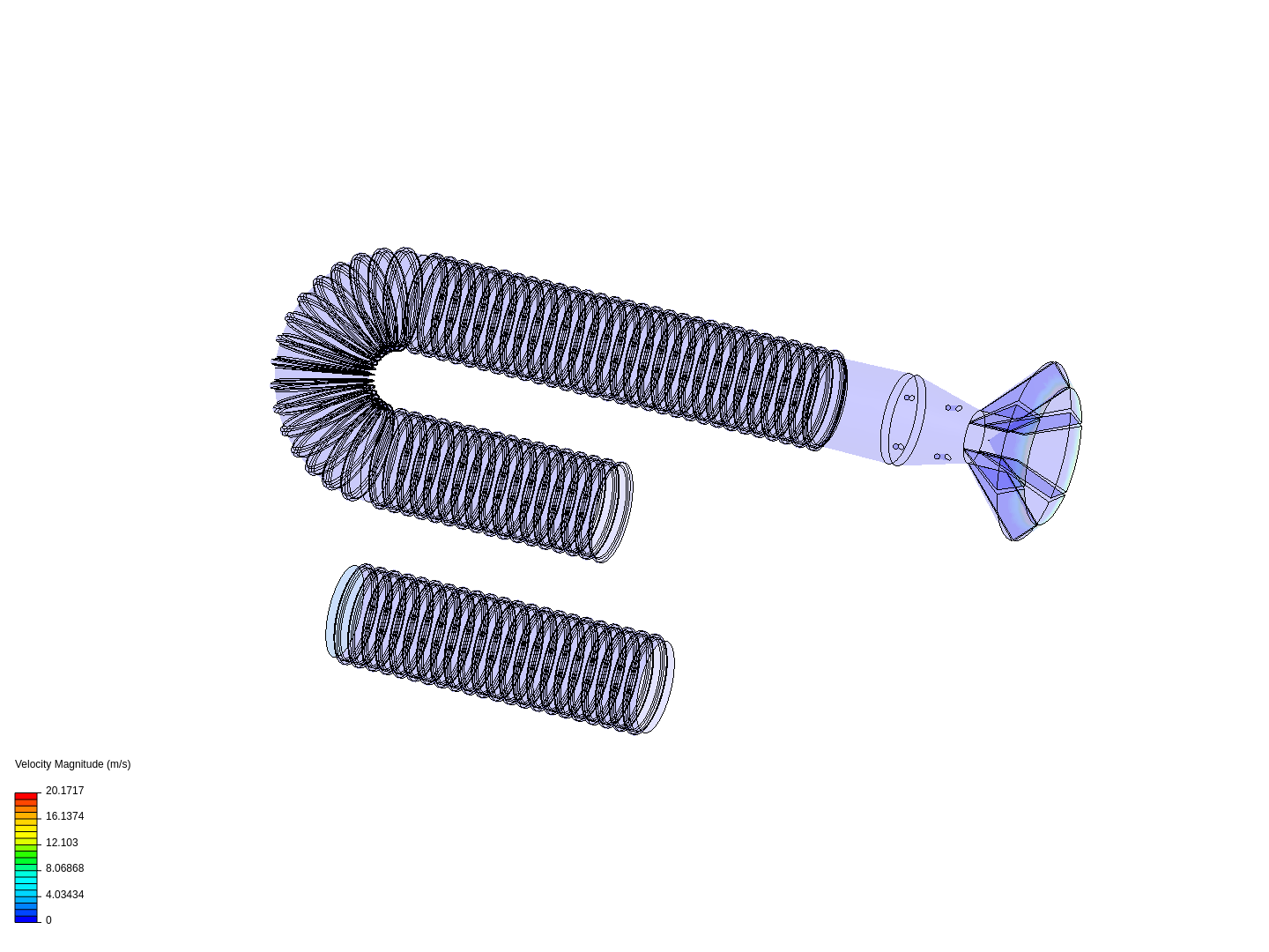 Cone Nozzle with Duct by isandhu | SimScale