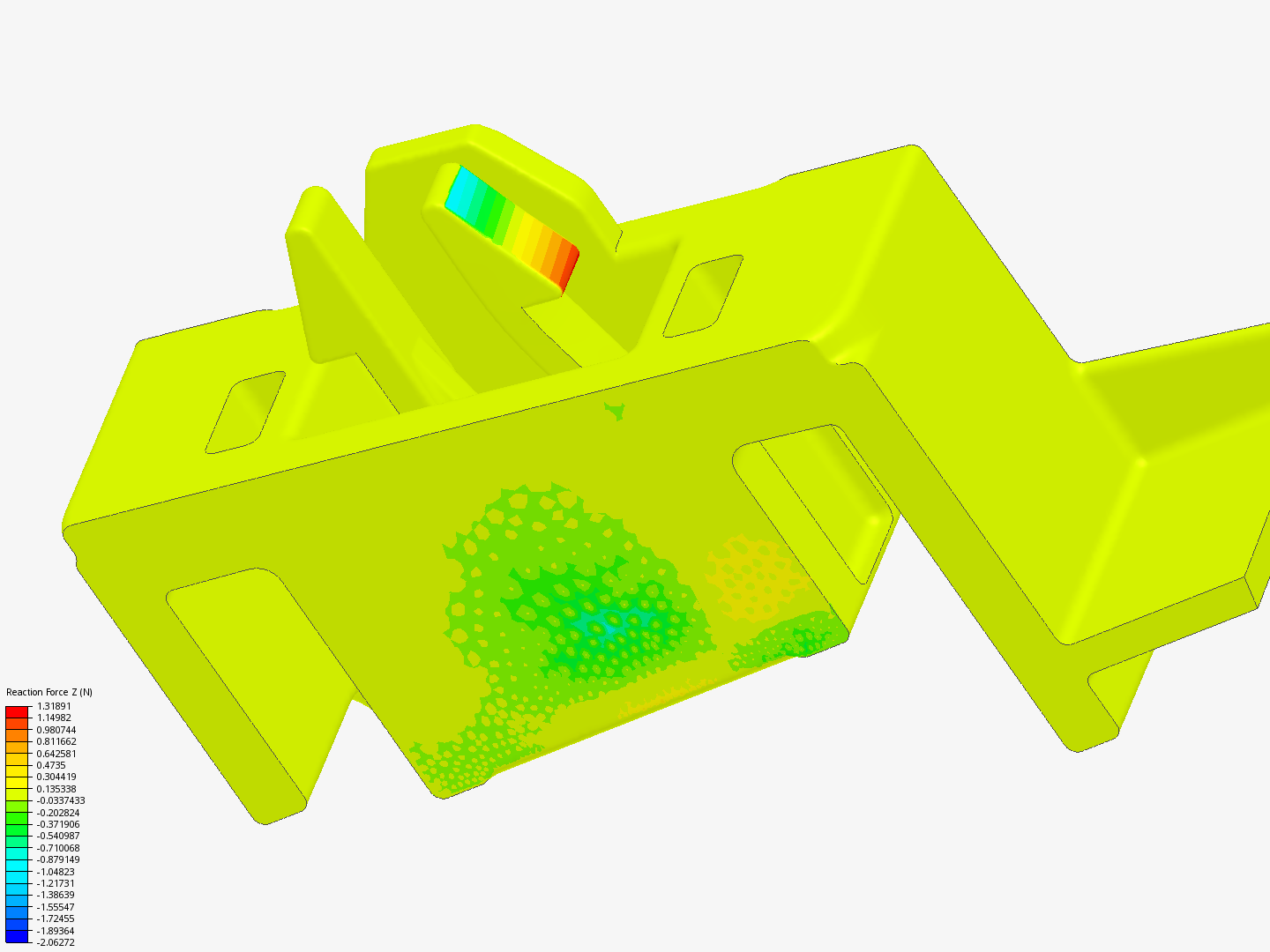 snap deflection by ishanawale | SimScale