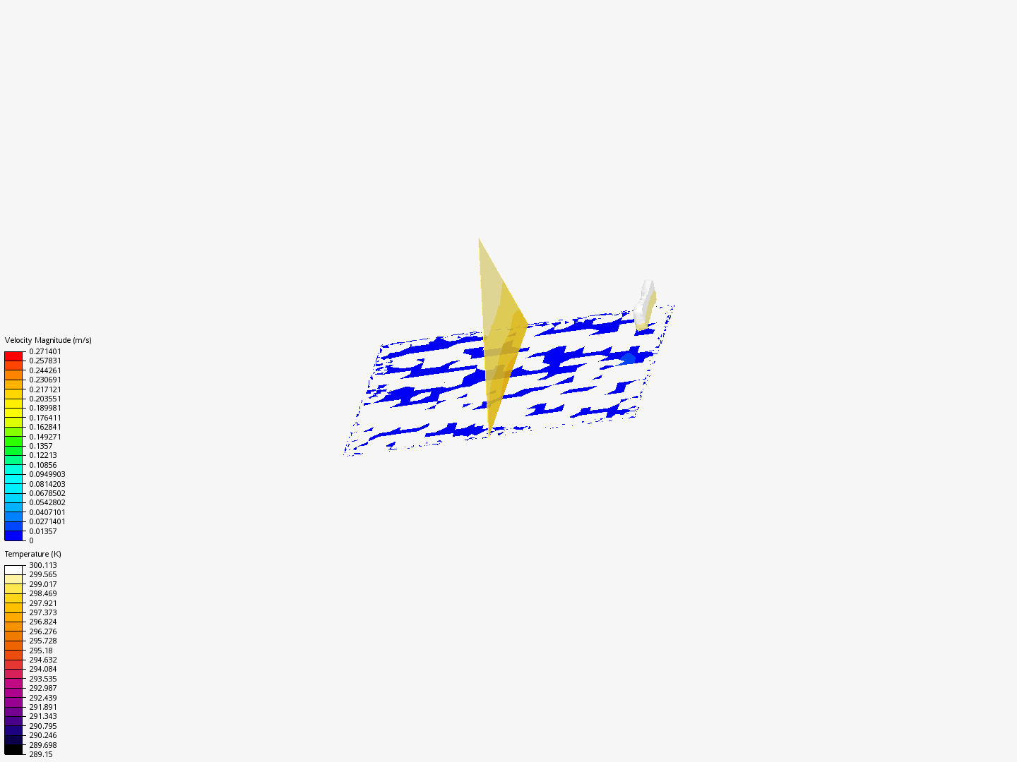 triangle room by israaali | SimScale