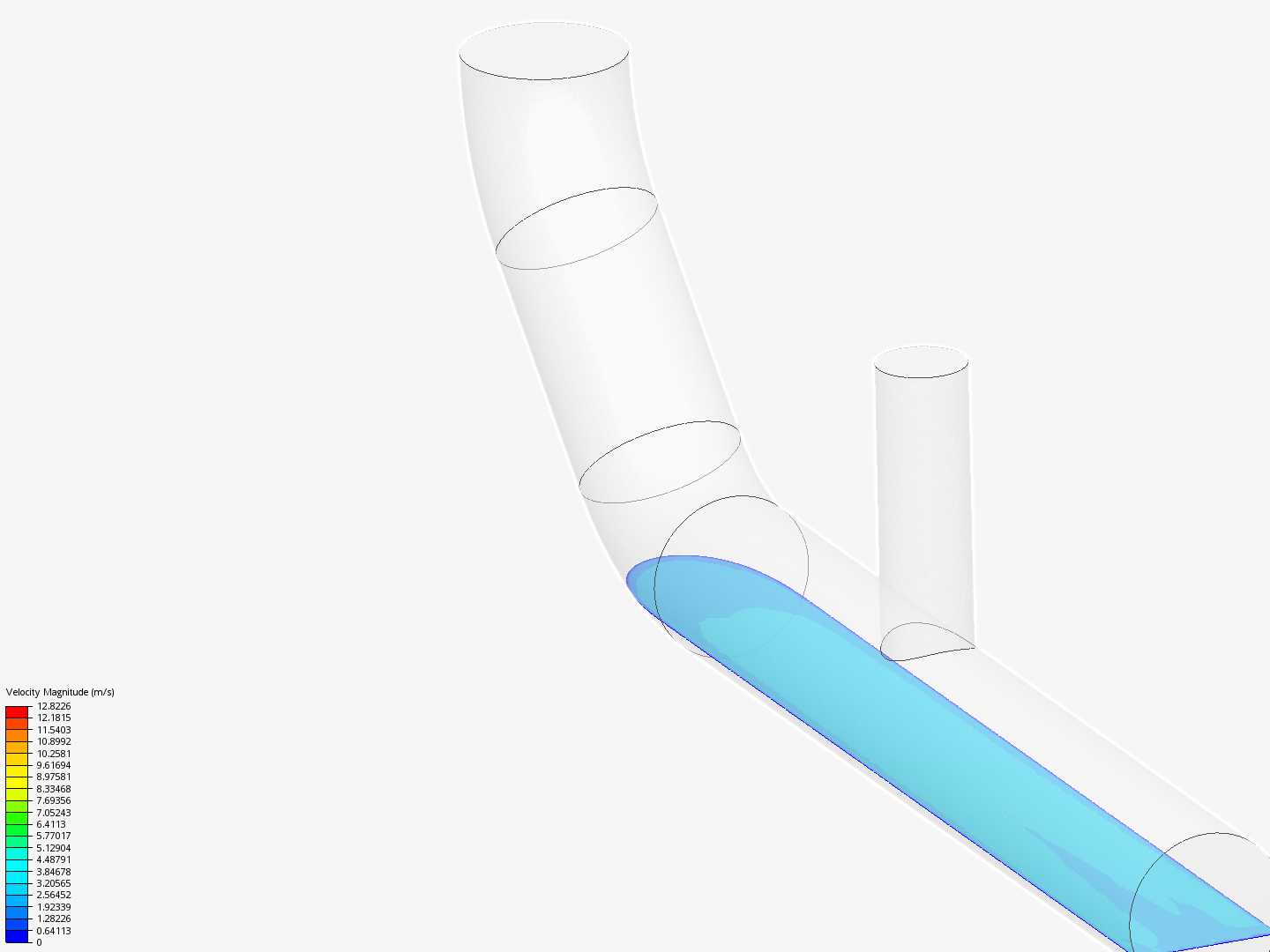 Tutorial 2: Pipe junction flow by israeltonelli | SimScale