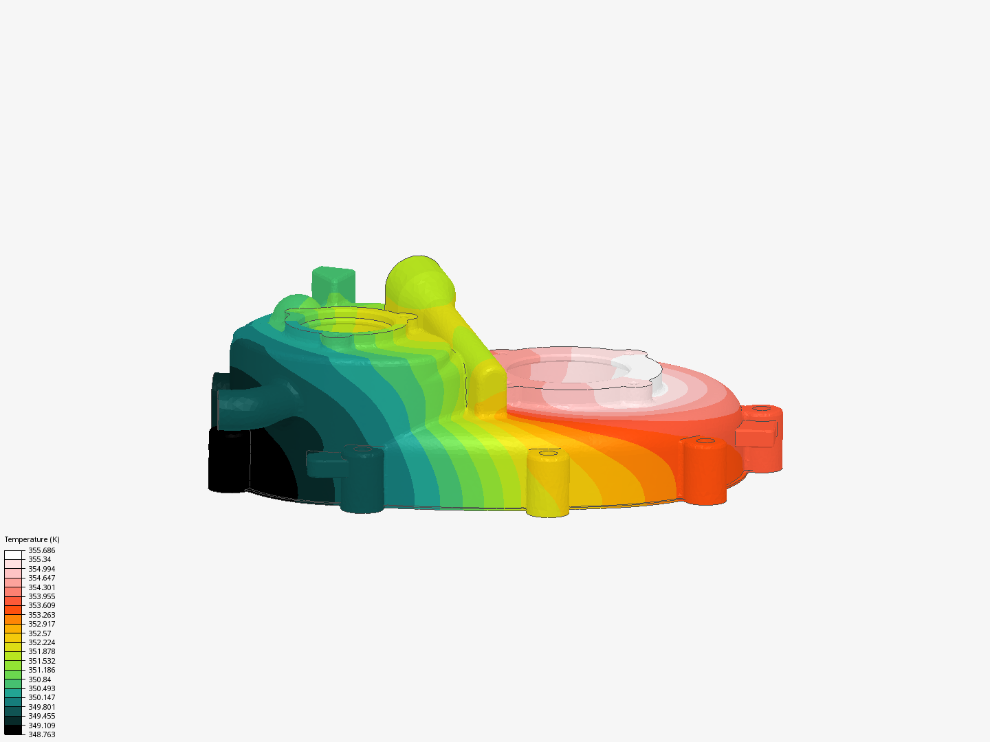 Tutorial 3: Differential casing thermal analysis by itorp | SimScale