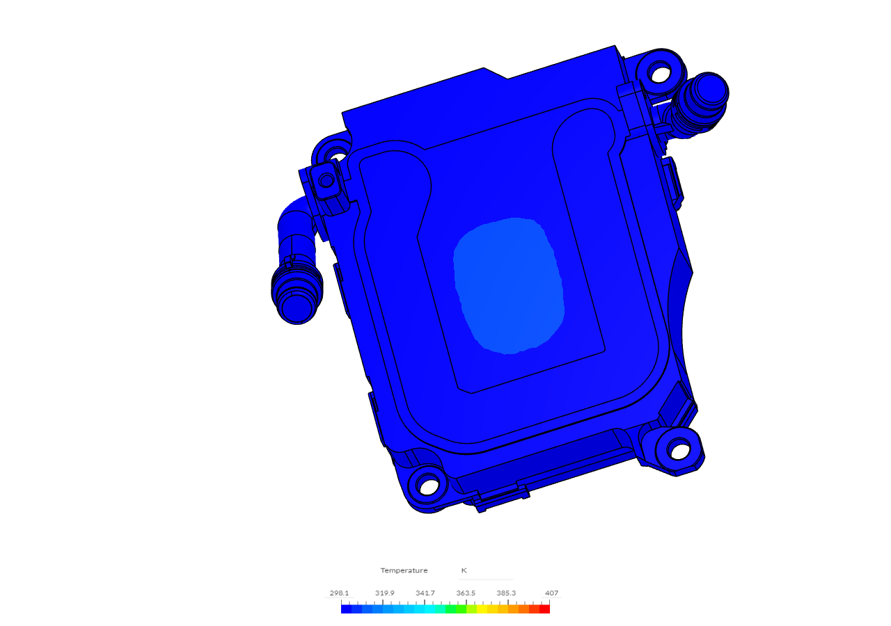 EV Inverter - Water cooled example by itsavlidis | SimScale
