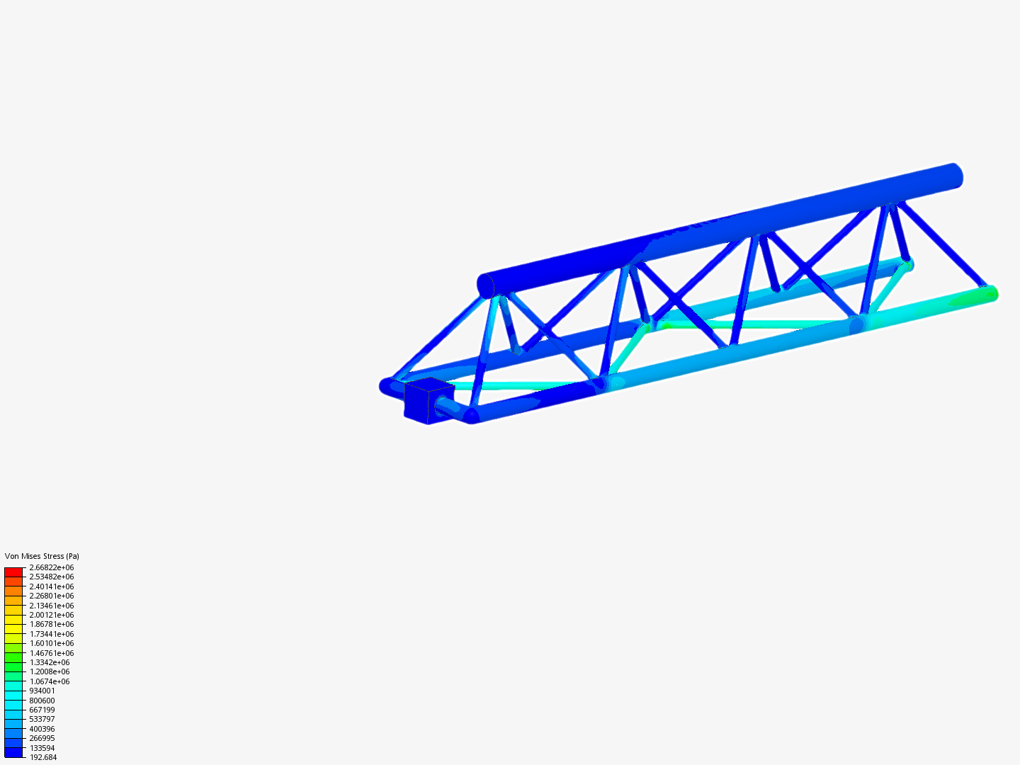 Tutorial - Linear static analysis of a crane by ivansosasamper | SimScale