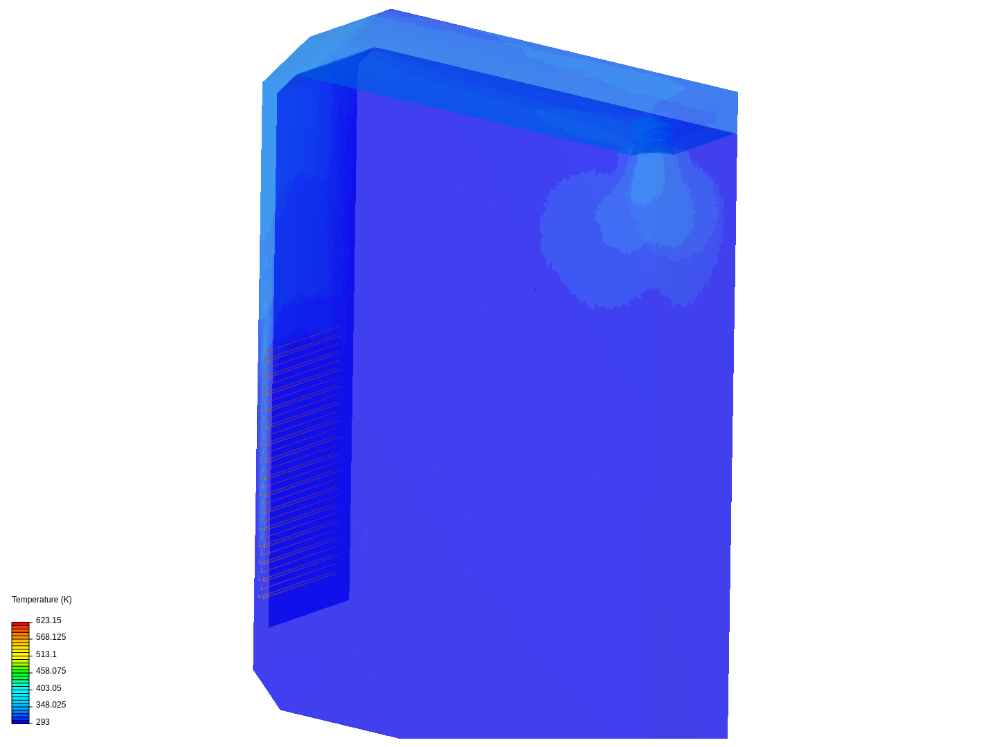 Walk-In Oven - Top Air Flow by jabdala | SimScale