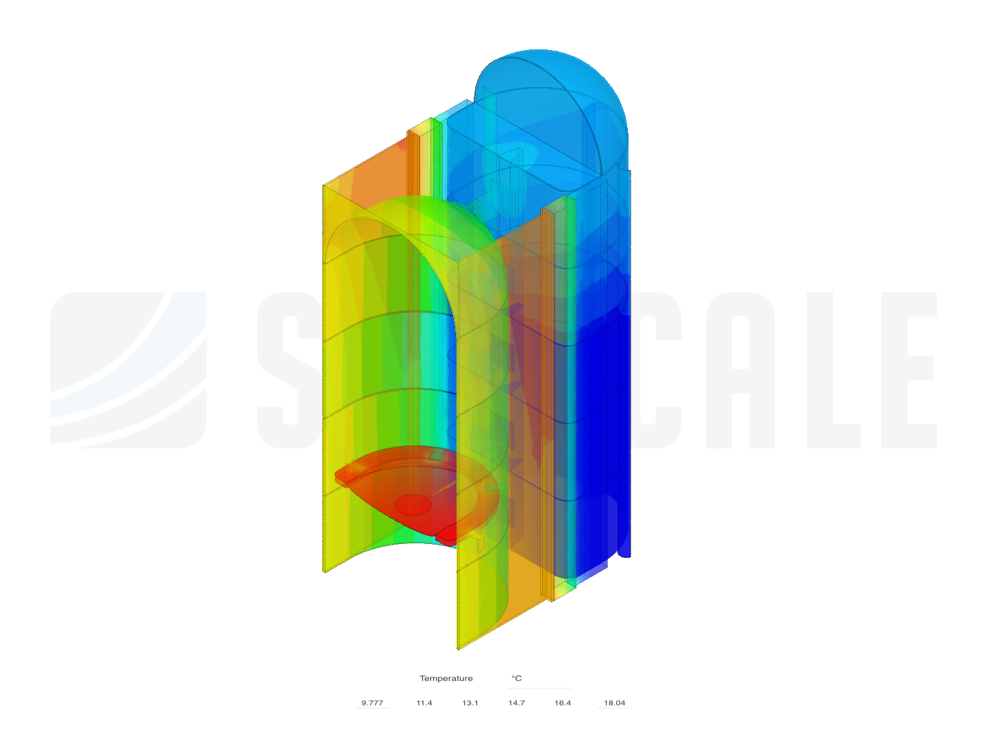 Cool Tub Update Model Test 01 by jaiwatts97 | SimScale