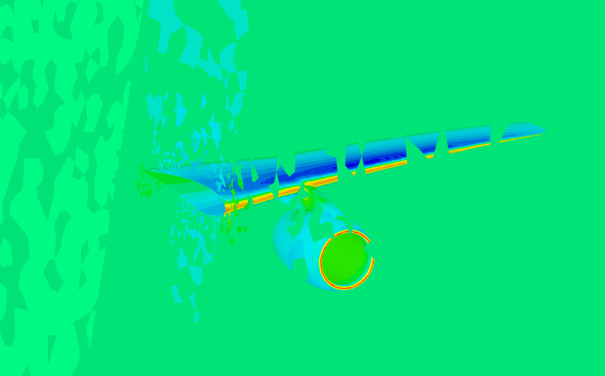 Compressible Flow Around a Wing by jakejoo | SimScale
