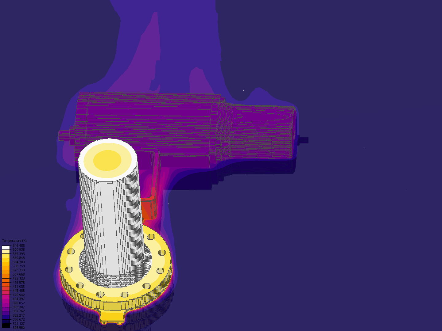 6in Purge Valve + Pipe by jallard | SimScale