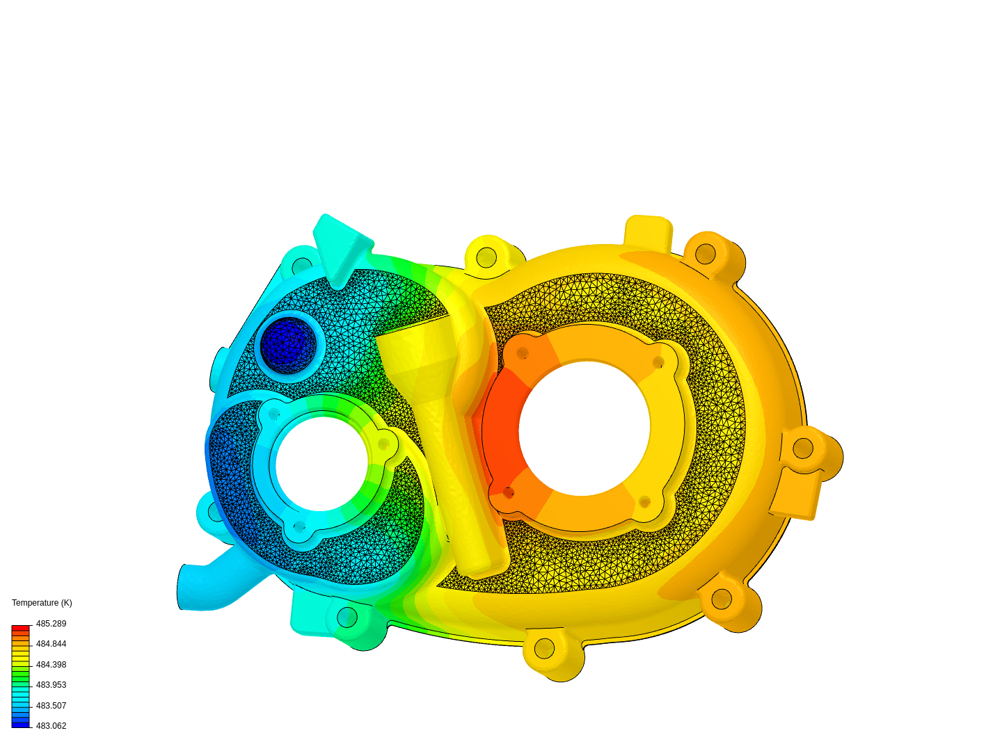Tutorial 3: Differential casing thermal analysis by jameslin | SimScale