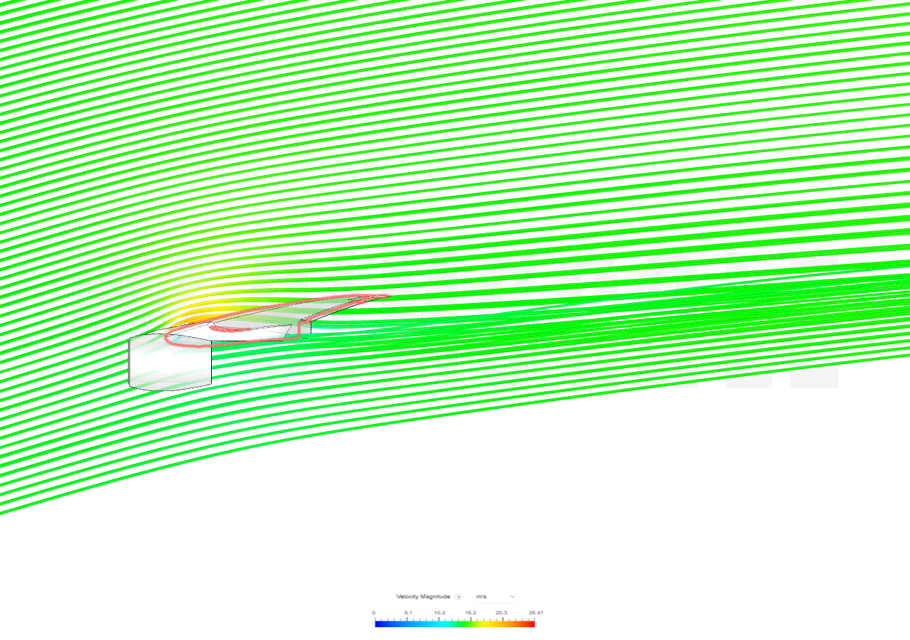 Tutorial: Compressible Flow Around a Wing by jamesliu442 | SimScale