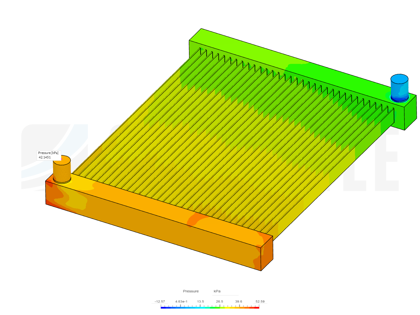 MTDR flow sim by jan_bos | SimScale