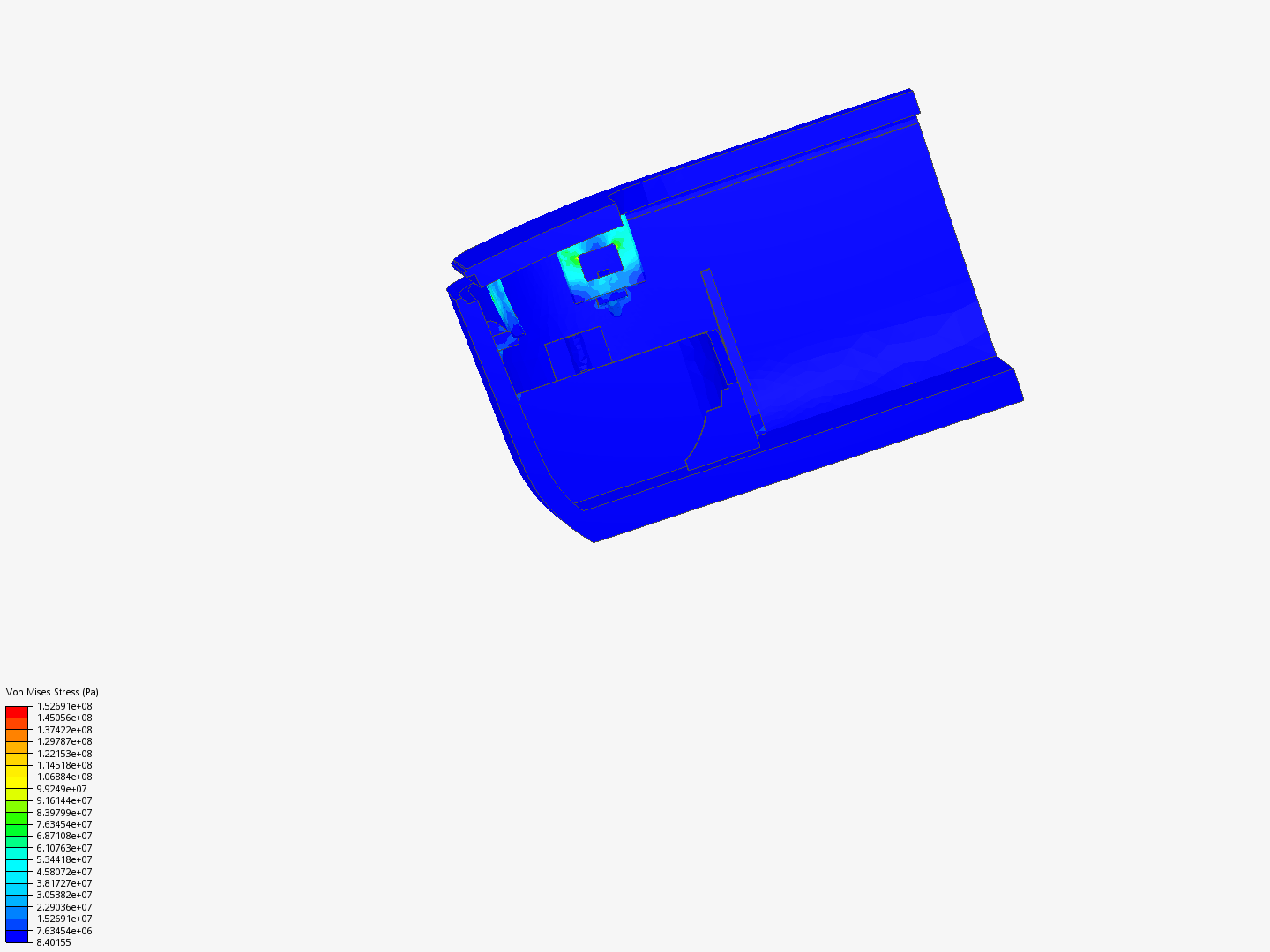 Analysis of snap fit by jayanthnsurya | SimScale