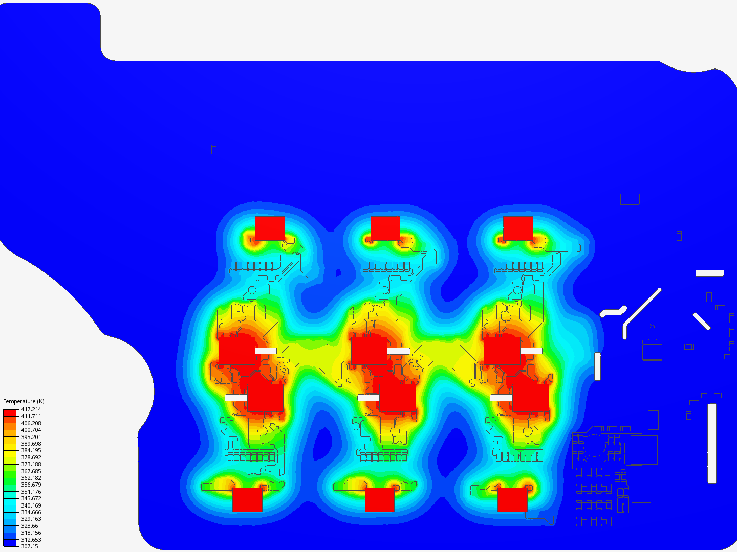PCB Thermal v6 - Copy by jaywantdata | SimScale