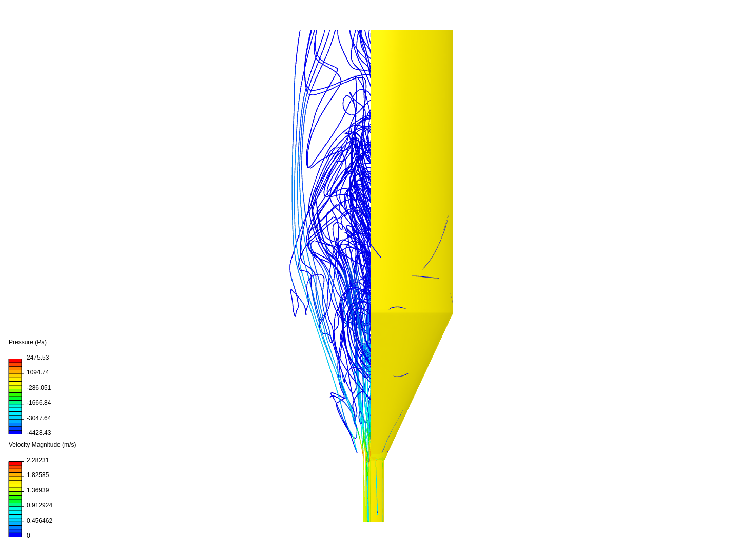 3 Vane Diffuser - 2 Long body by jbparse | SimScale