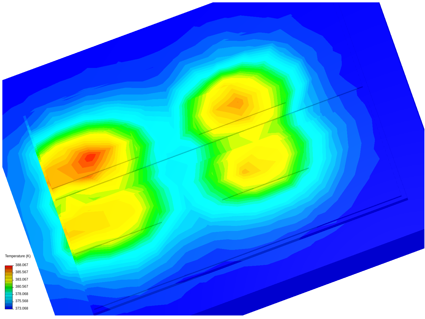 GaN Power Module by jburesh | SimScale