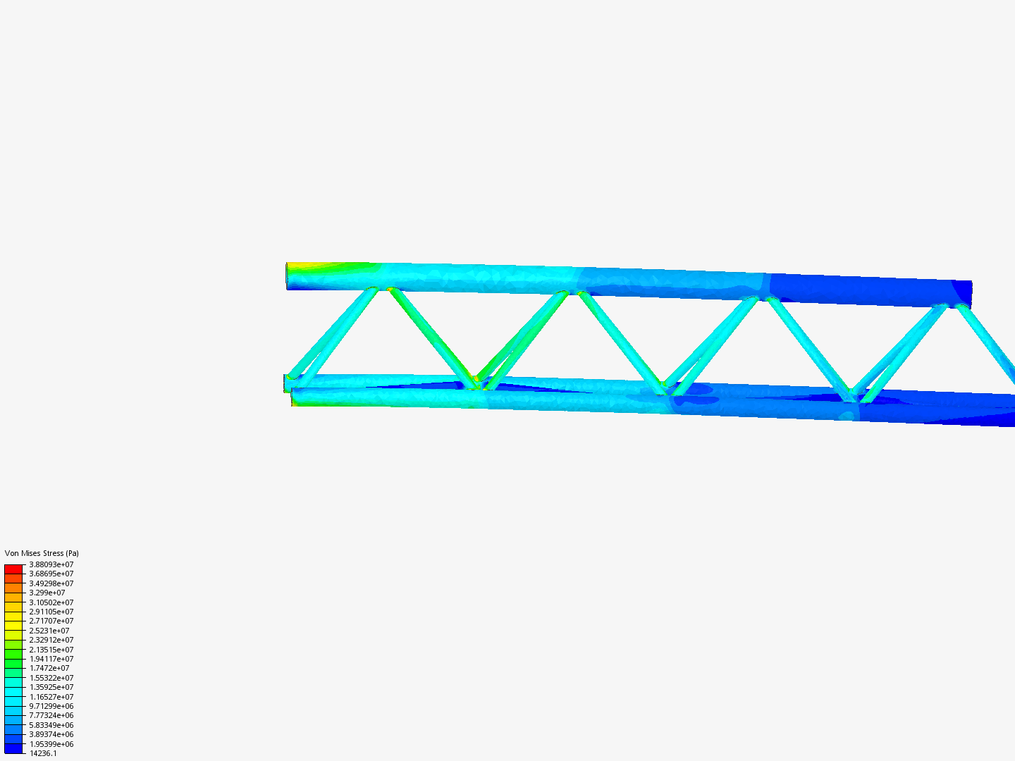 Tutorial - Linear static analysis of a crane by jbylund | SimScale