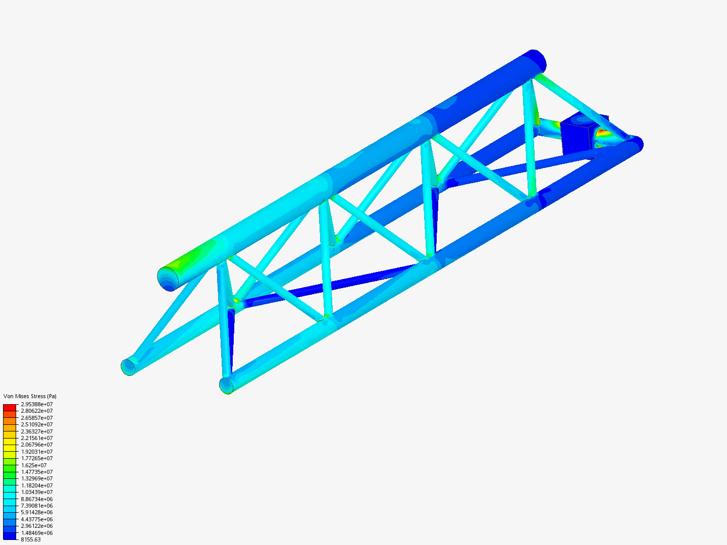 Tutorial - Linear static analysis of a crane by jcastrillon | SimScale