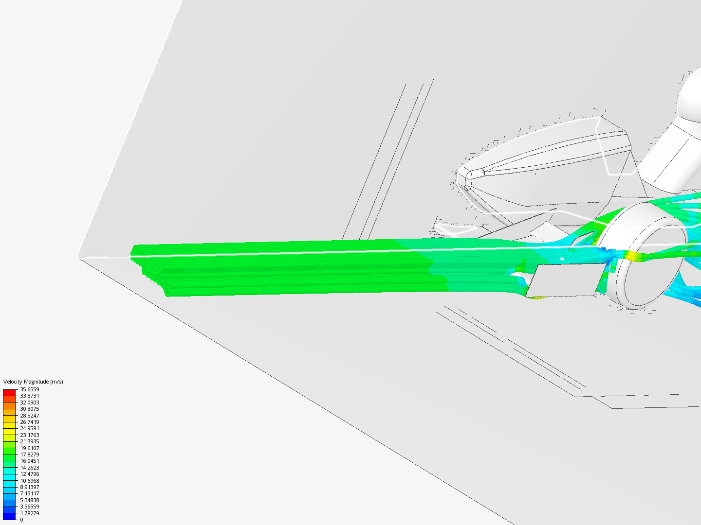 Front Wing v4.1 Full Car by jchanrhino001 | SimScale