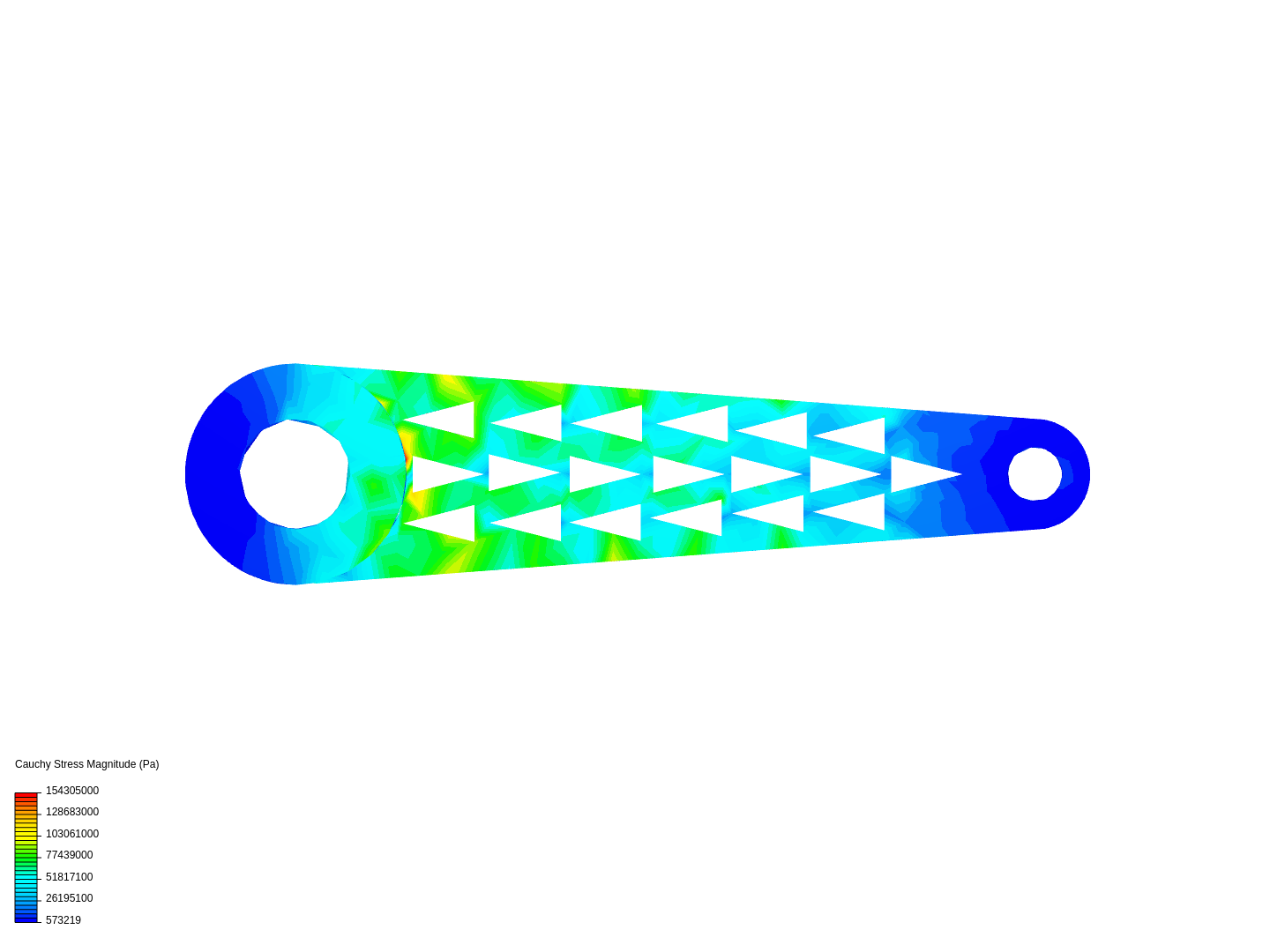 Bielle optimisation topologique n2 by jdietrich | SimScale
