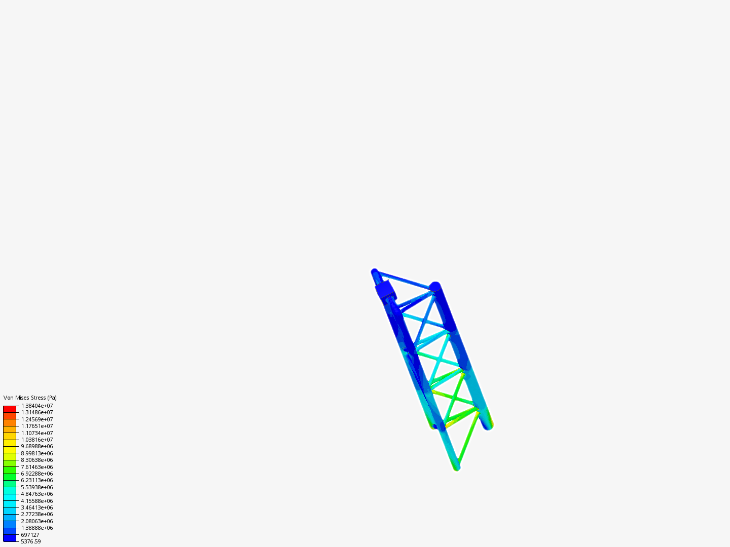 Tutorial - Linear static analysis of a crane by jeff545las | SimScale