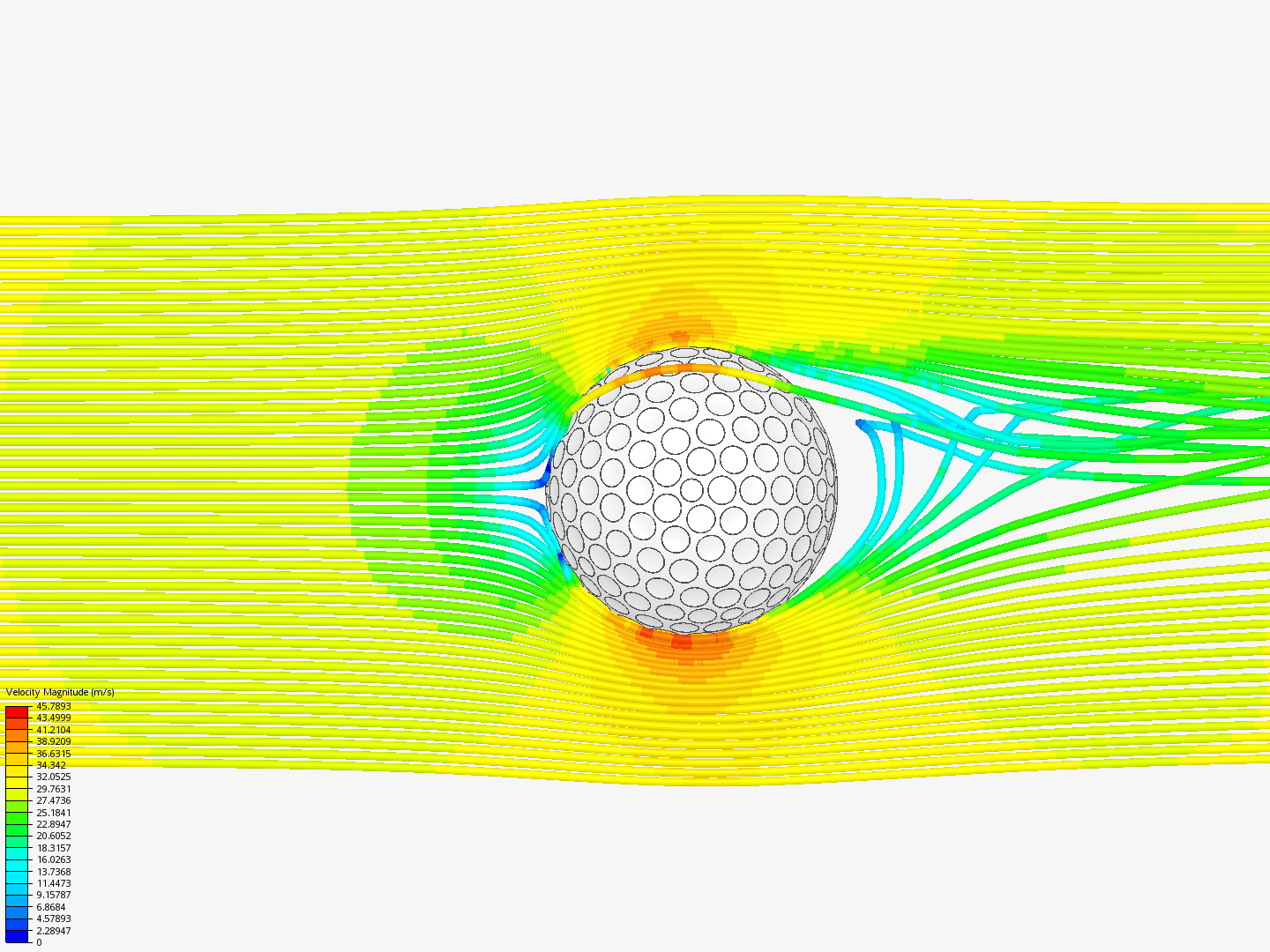 Gold ball by jeromepoirier4 | SimScale