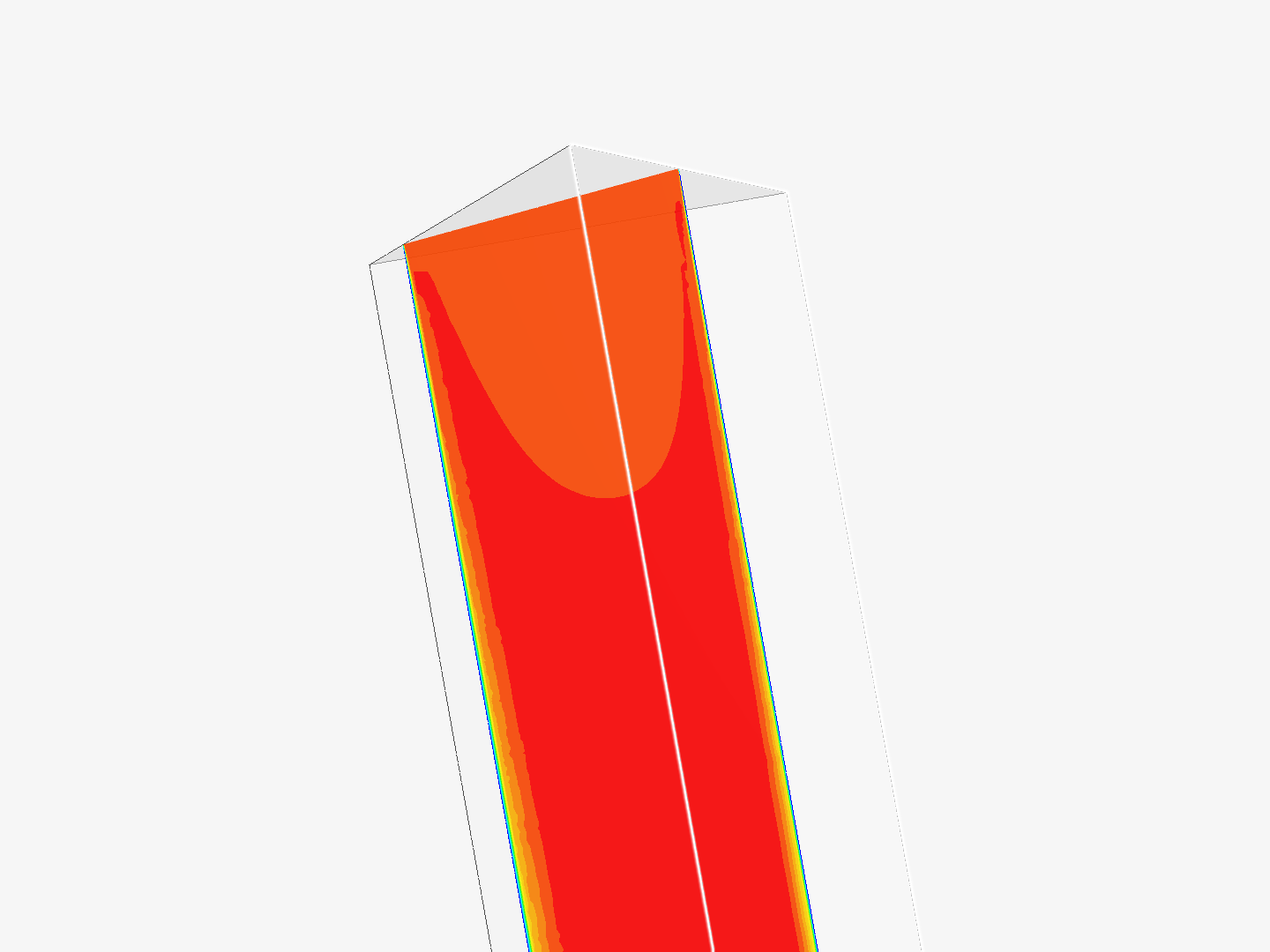 Un solo canal triangular (régimen turbulento) by jesabels...