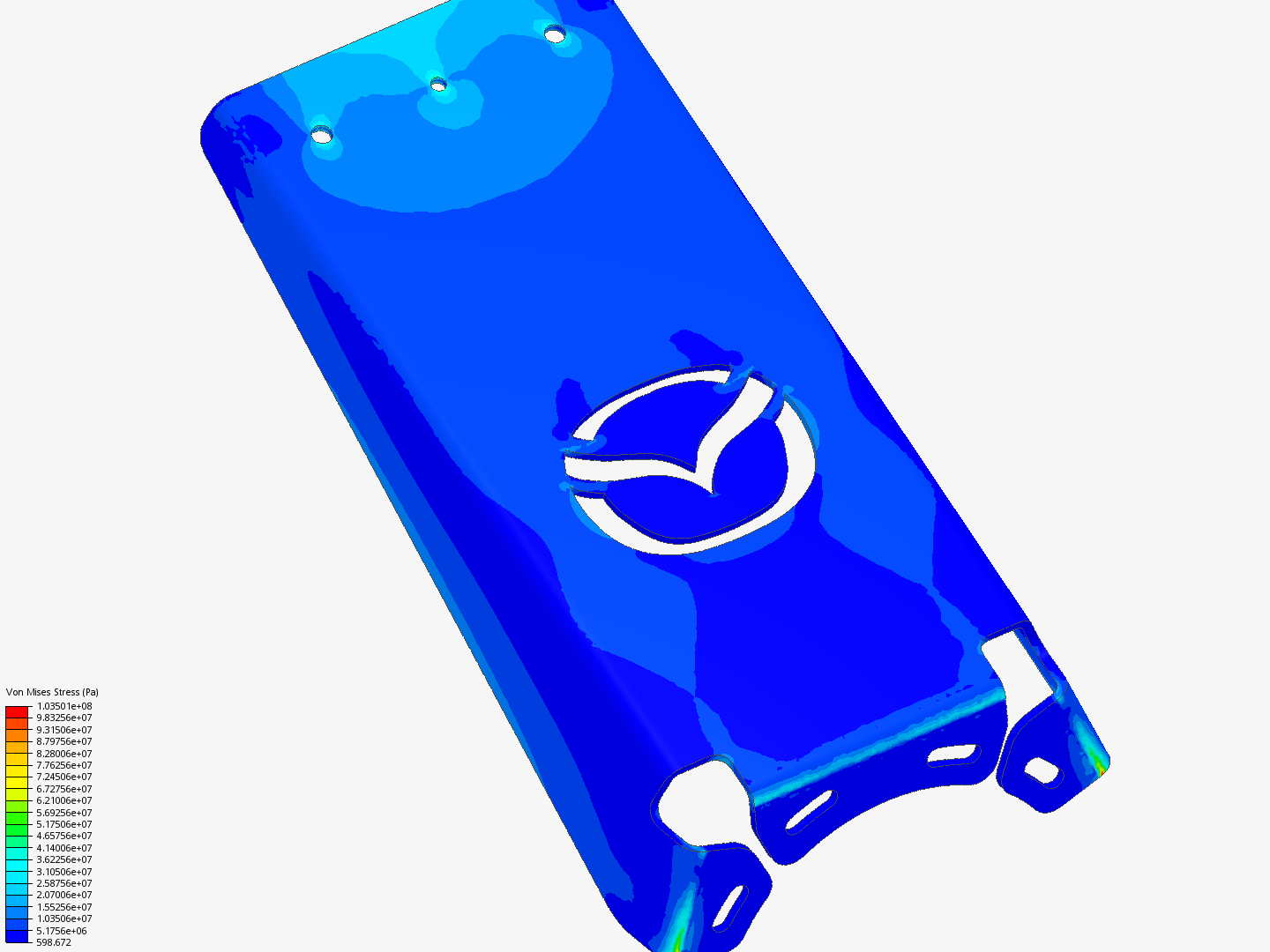 Bike Bracket 2 by jflaster | SimScale