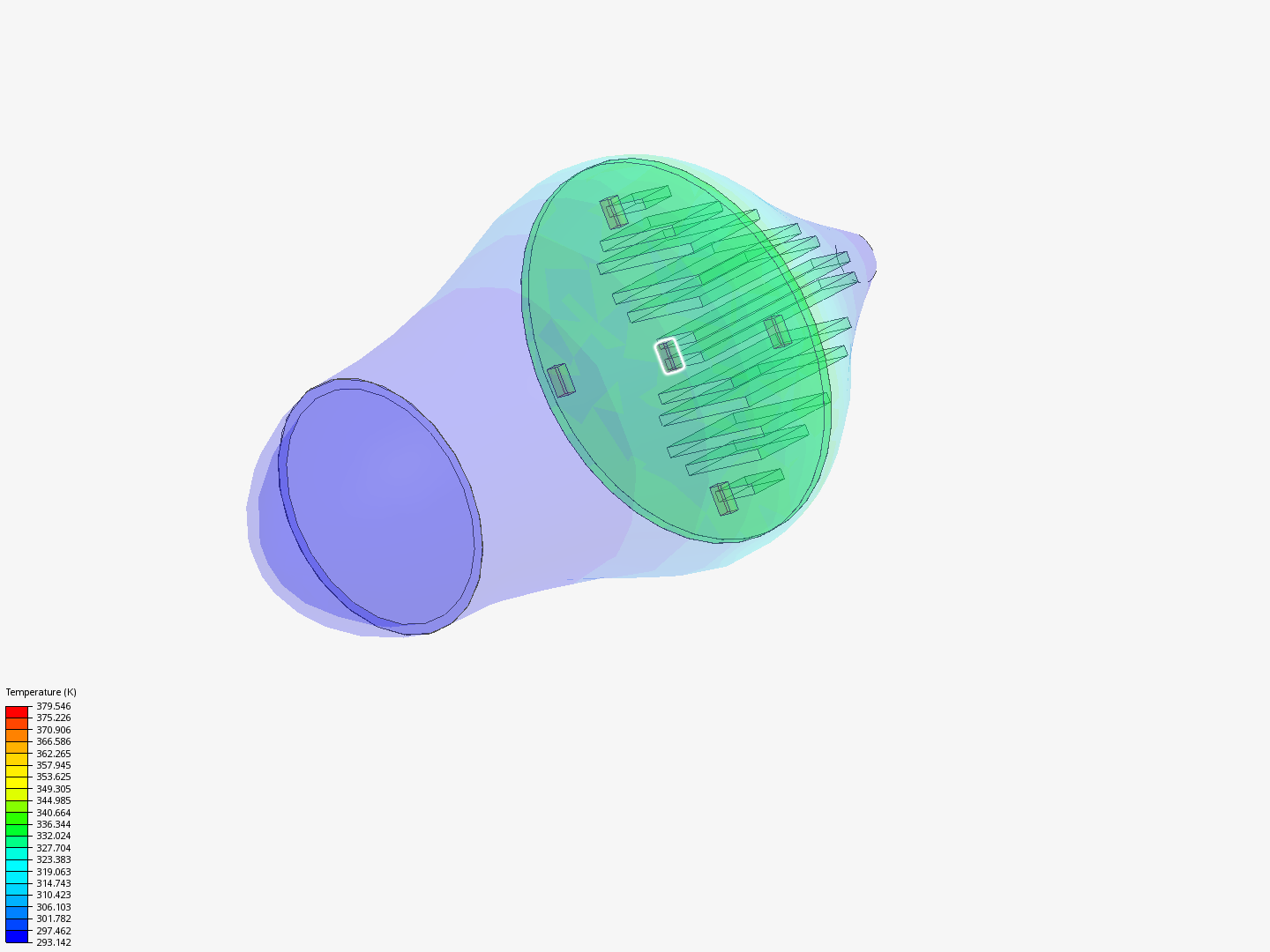 Bike Light Model 1 - Copy by jgo109 | SimScale