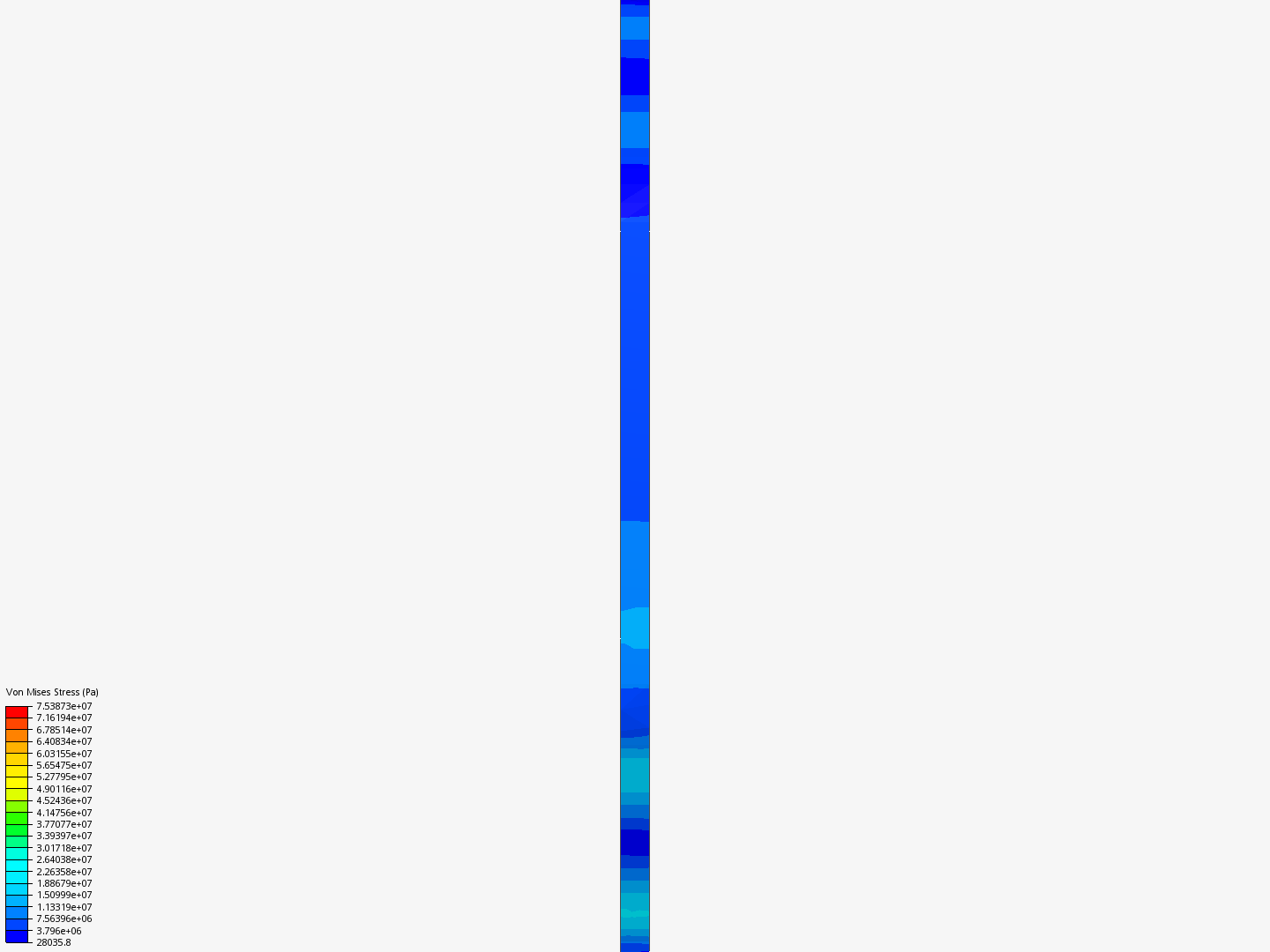 superstructure cable bracket test by jgoedecke | SimScale