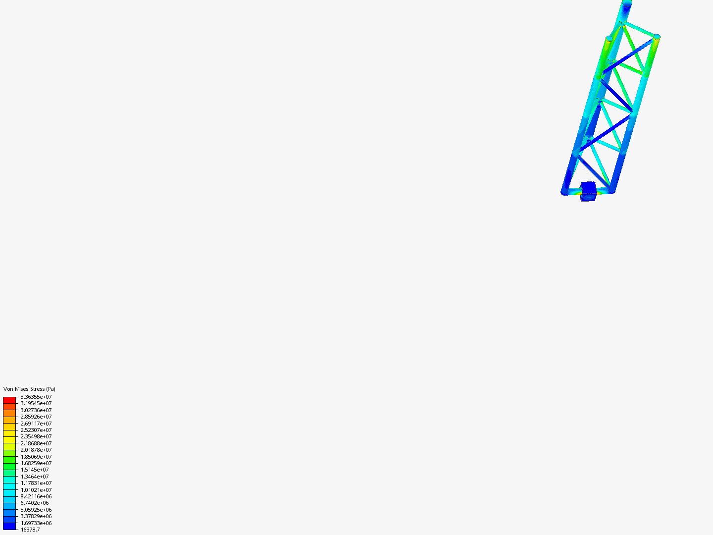 Tutorial - Linear static analysis of a crane by jguerreiro | SimScale