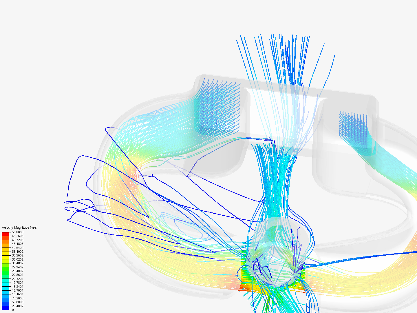 fan duct v2 test 2 by jhasler | SimScale