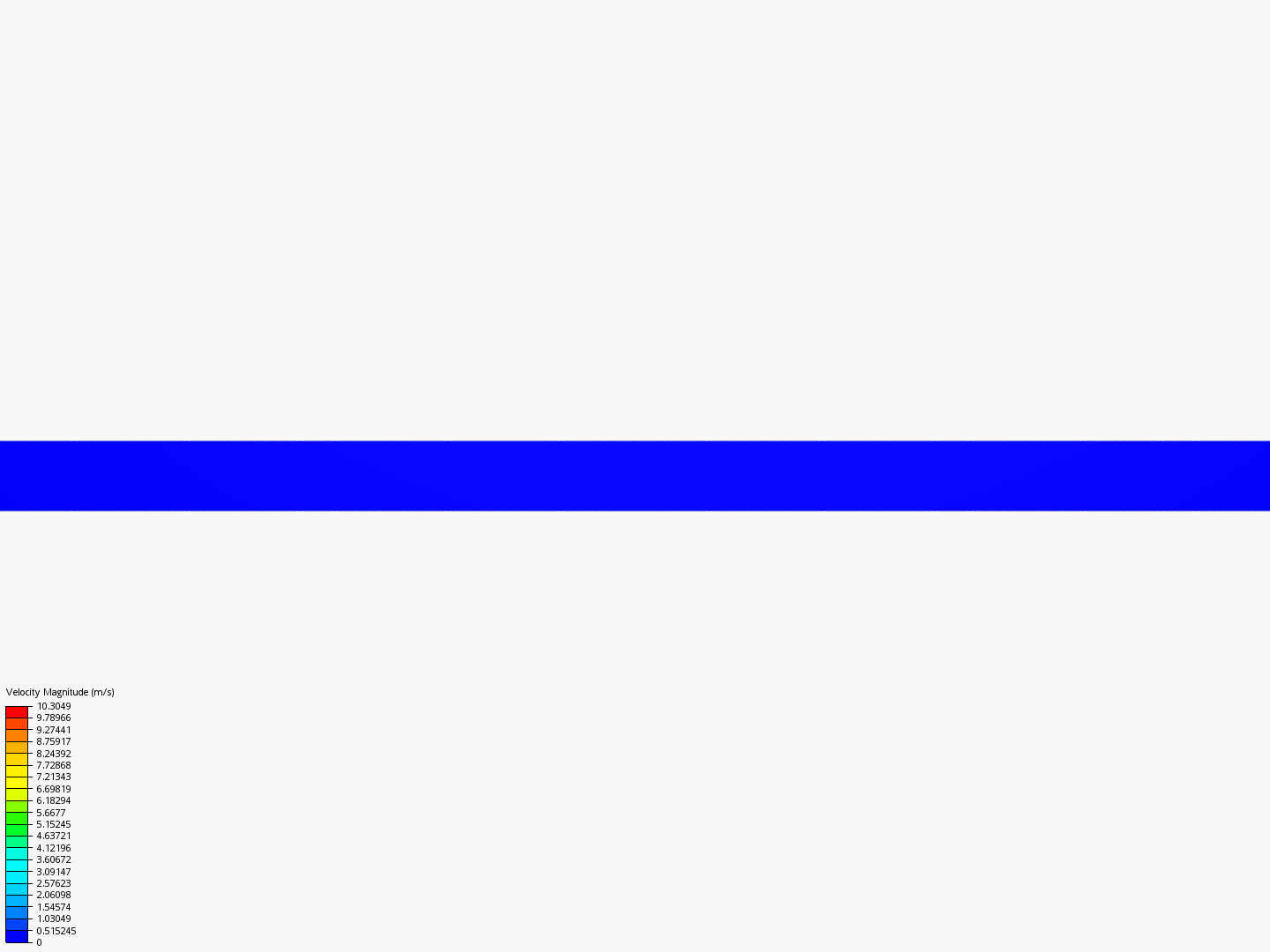 Laminarna tok preko stopnice by jjakob_e | SimScale