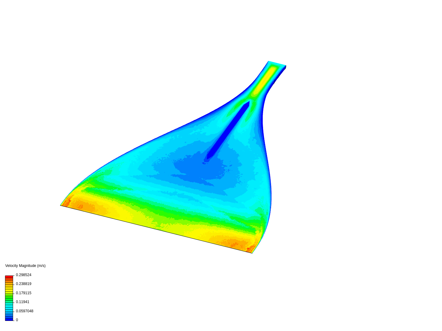 Spreader(Half Fin) by jmcgregor | SimScale