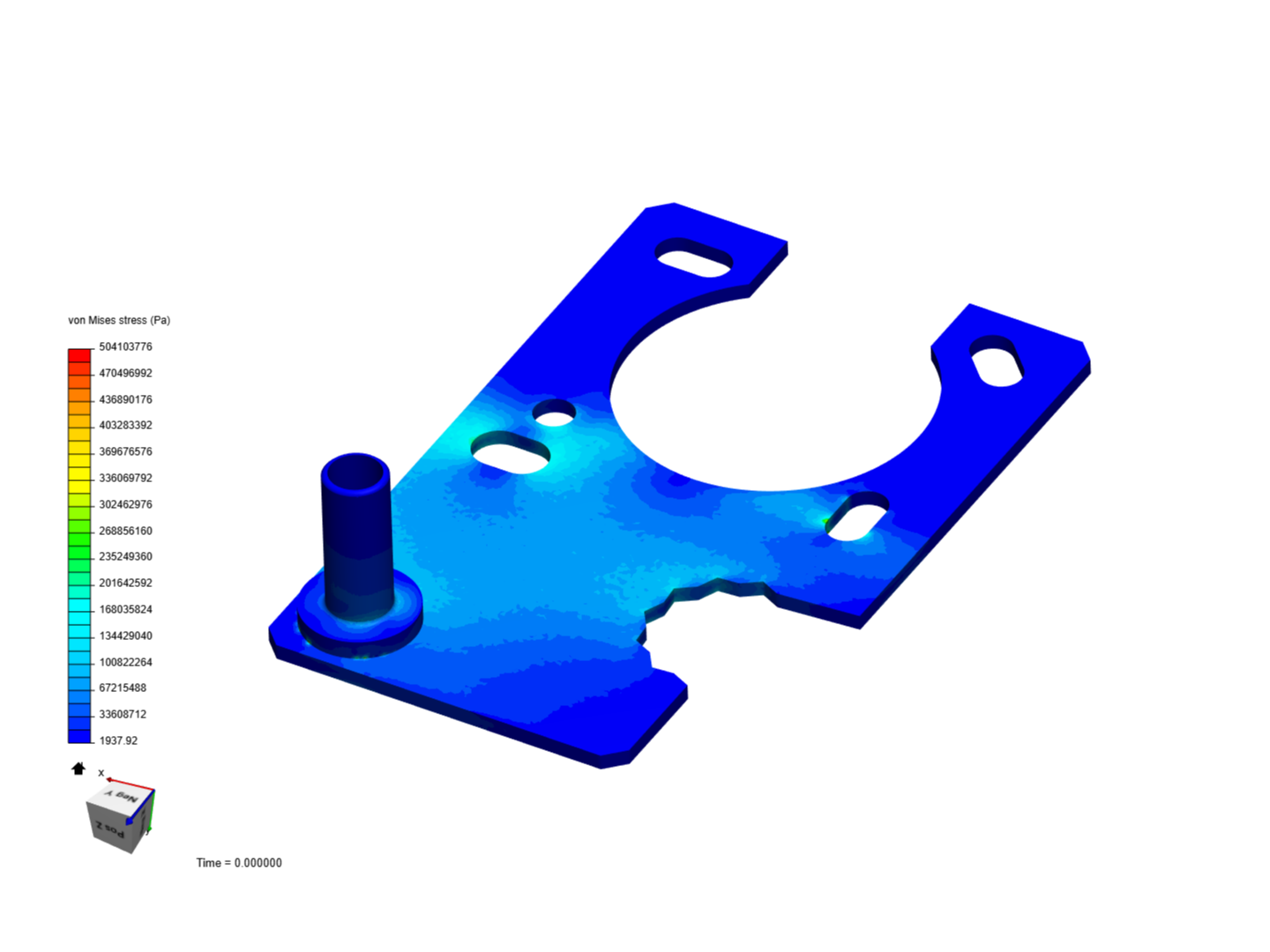 Hinge analysis by jmksalazar | SimScale