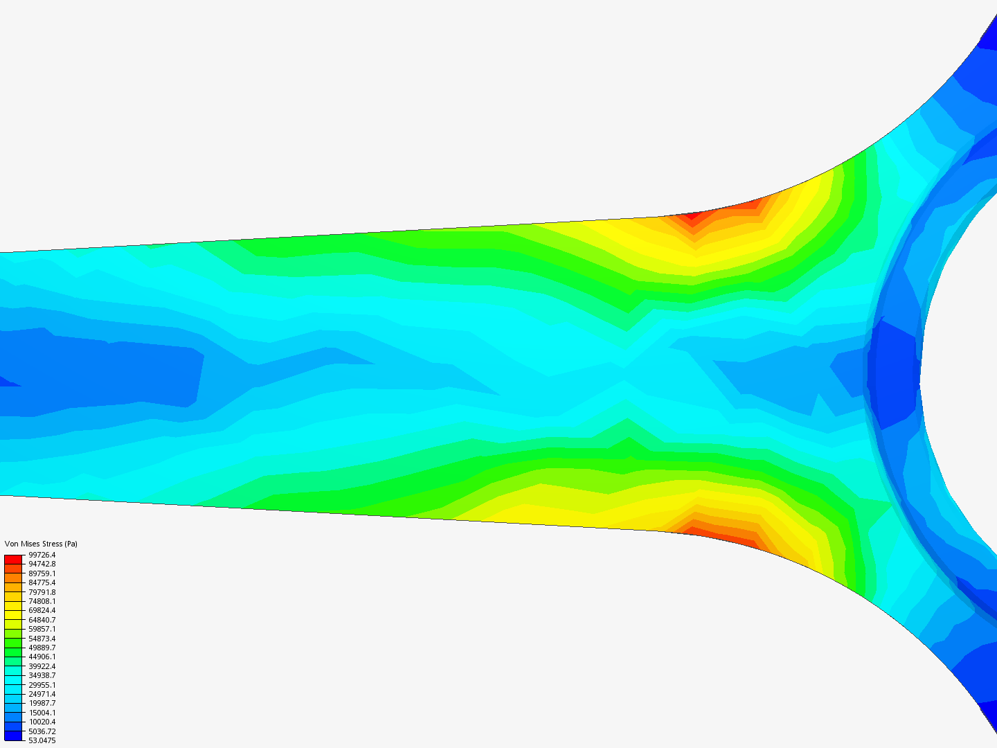 Solid Mechanic Stimulation by jnottingham | SimScale