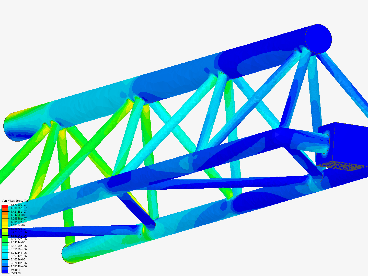 Tutorial - Linear static analysis of a crane by jnunez_gomez | SimScale