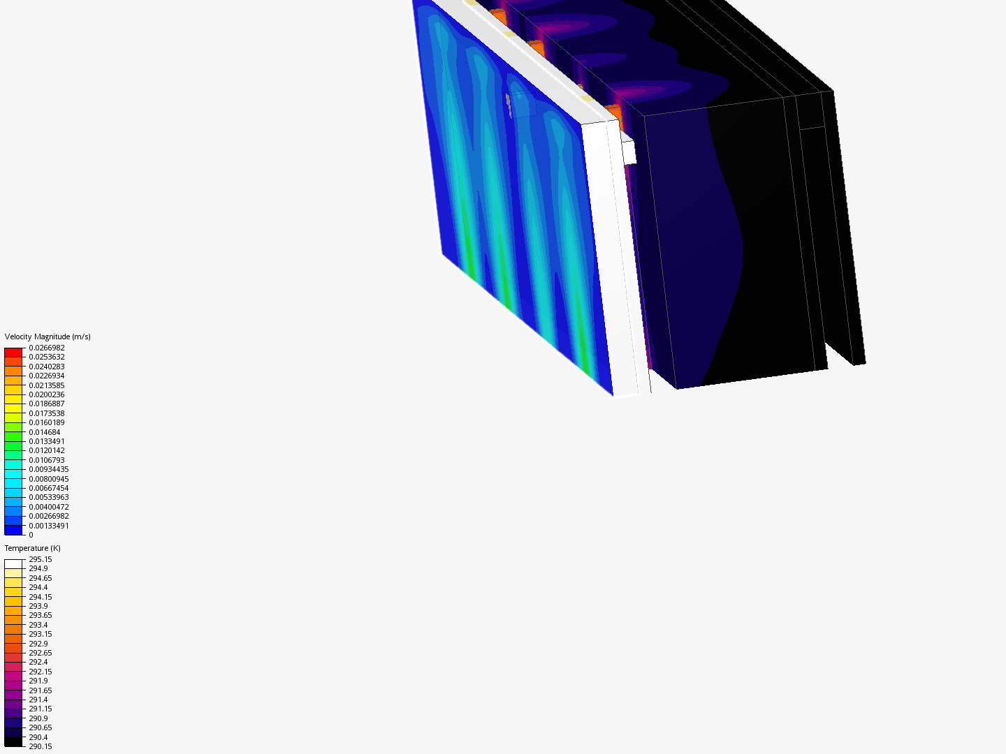 Green Facade Heat Transfer by joelydoyle1 | SimScale