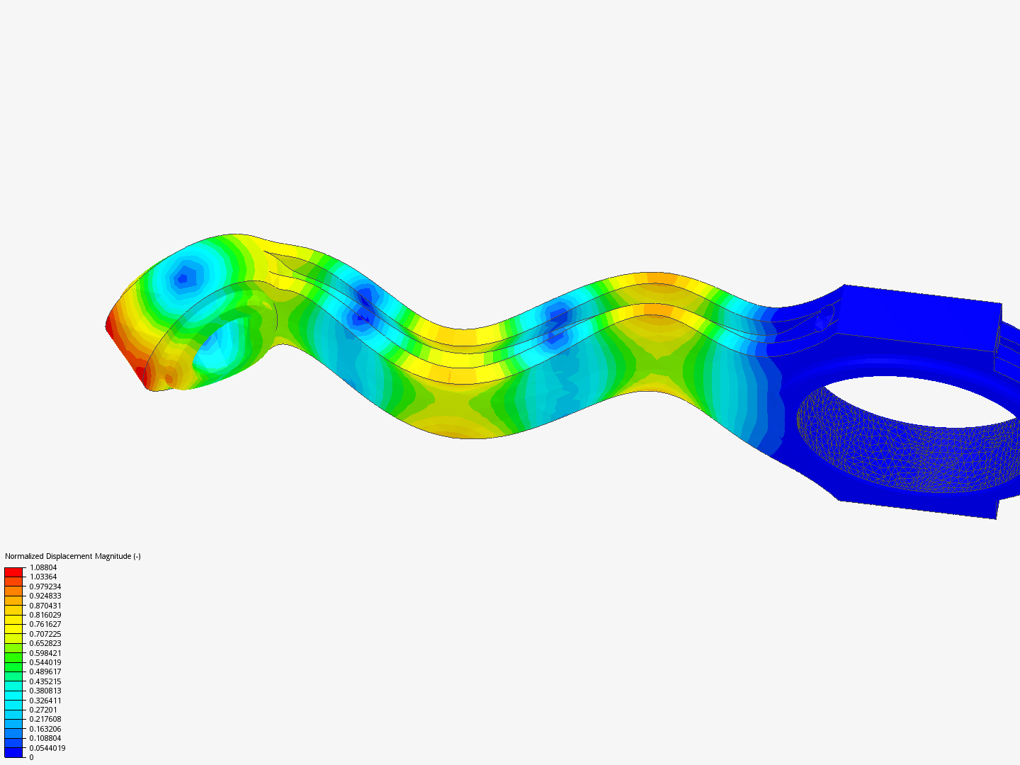Tutorial 1: Connecting rod stress analysis by john_tallhammer | SimScale